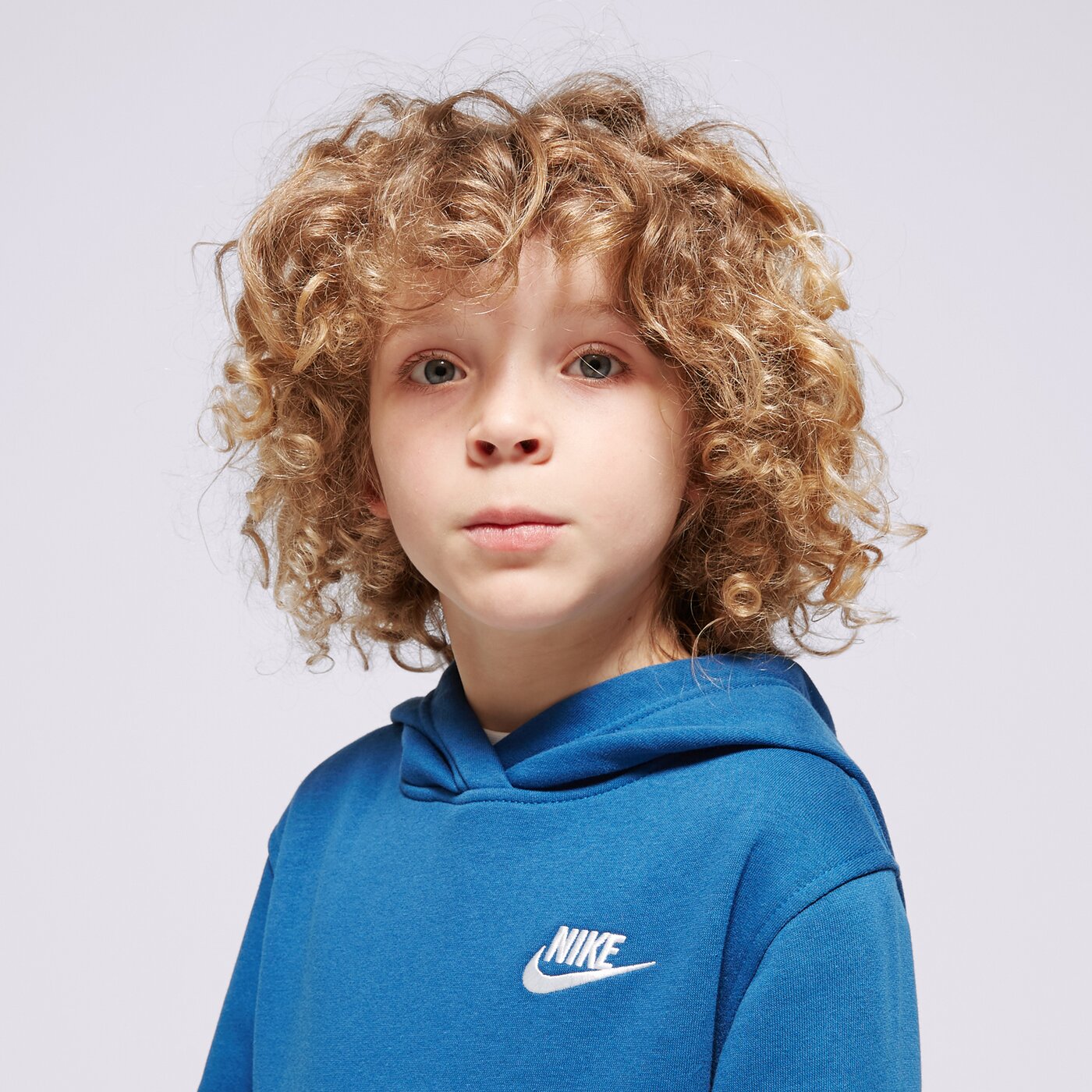 NIKE MIKINA K NSW CLUB FLC HDY LBR BOY FD3000-476 | farba Modrá | Módne ...