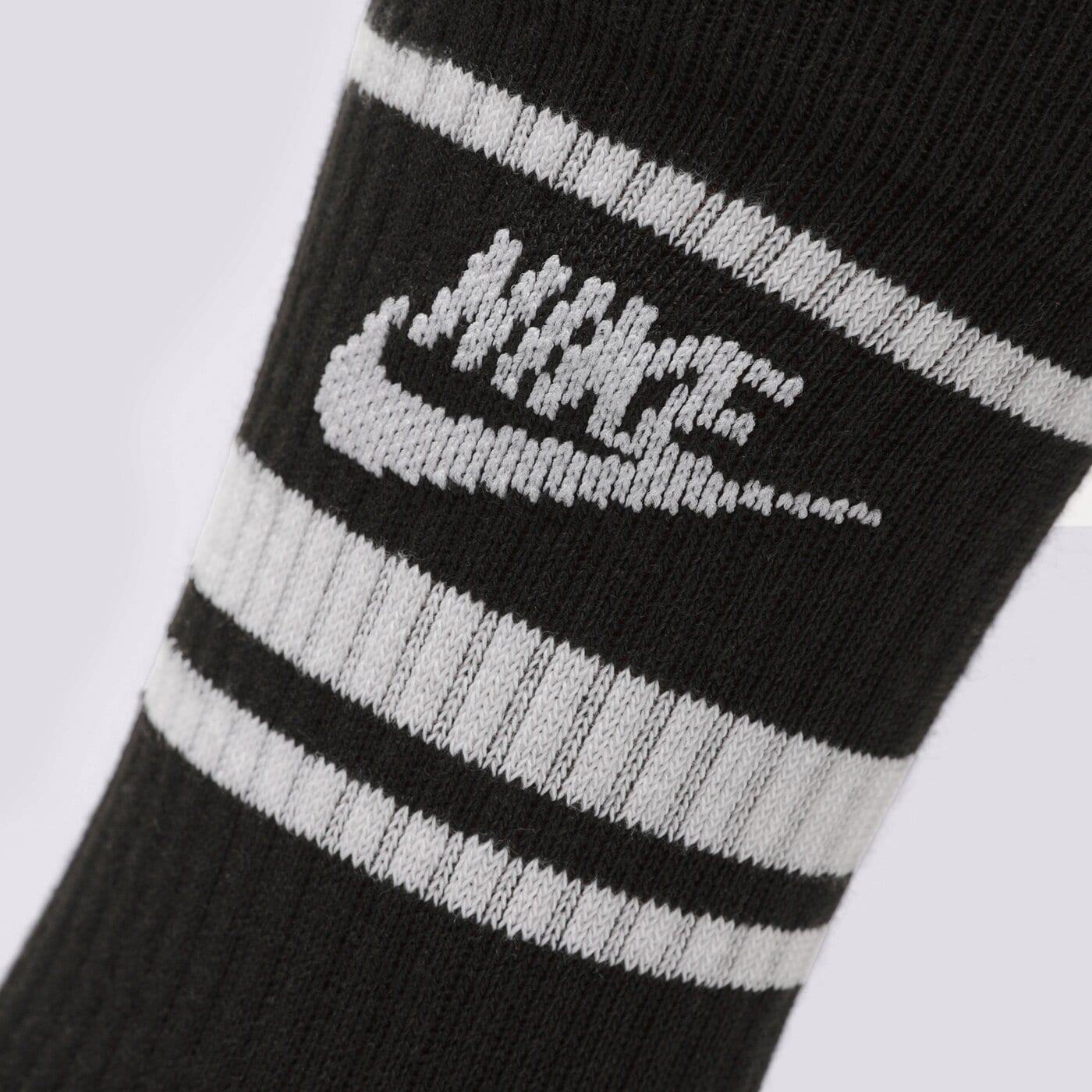 NIKE ESSENTIAL STRIPE SOCKS (3 PACKS) DX5089-010 | farba čierna | Módne ...