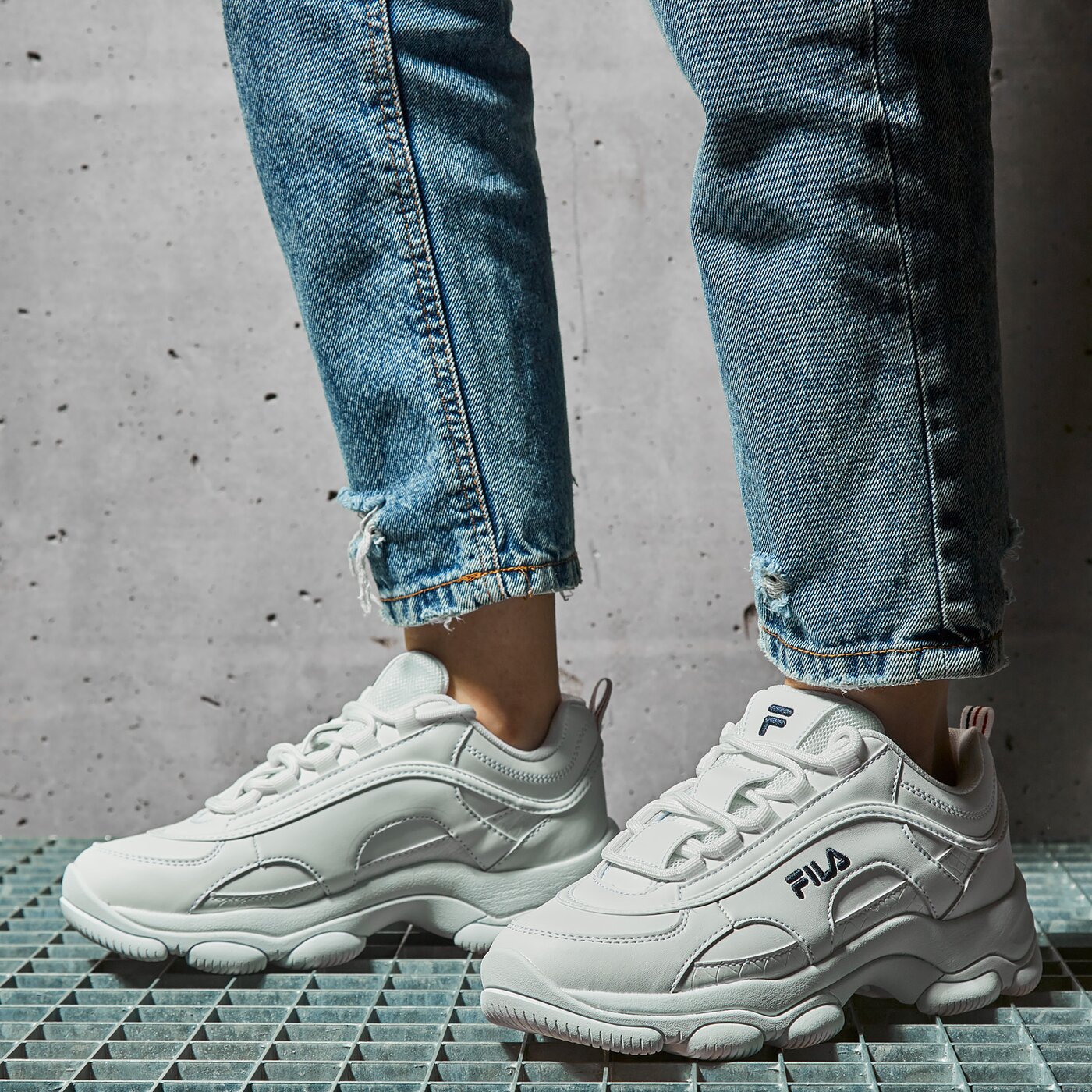 FILA STRADA DREAMSTER WMN 10112311FG | farba BIELA | Módne Tenisky ...