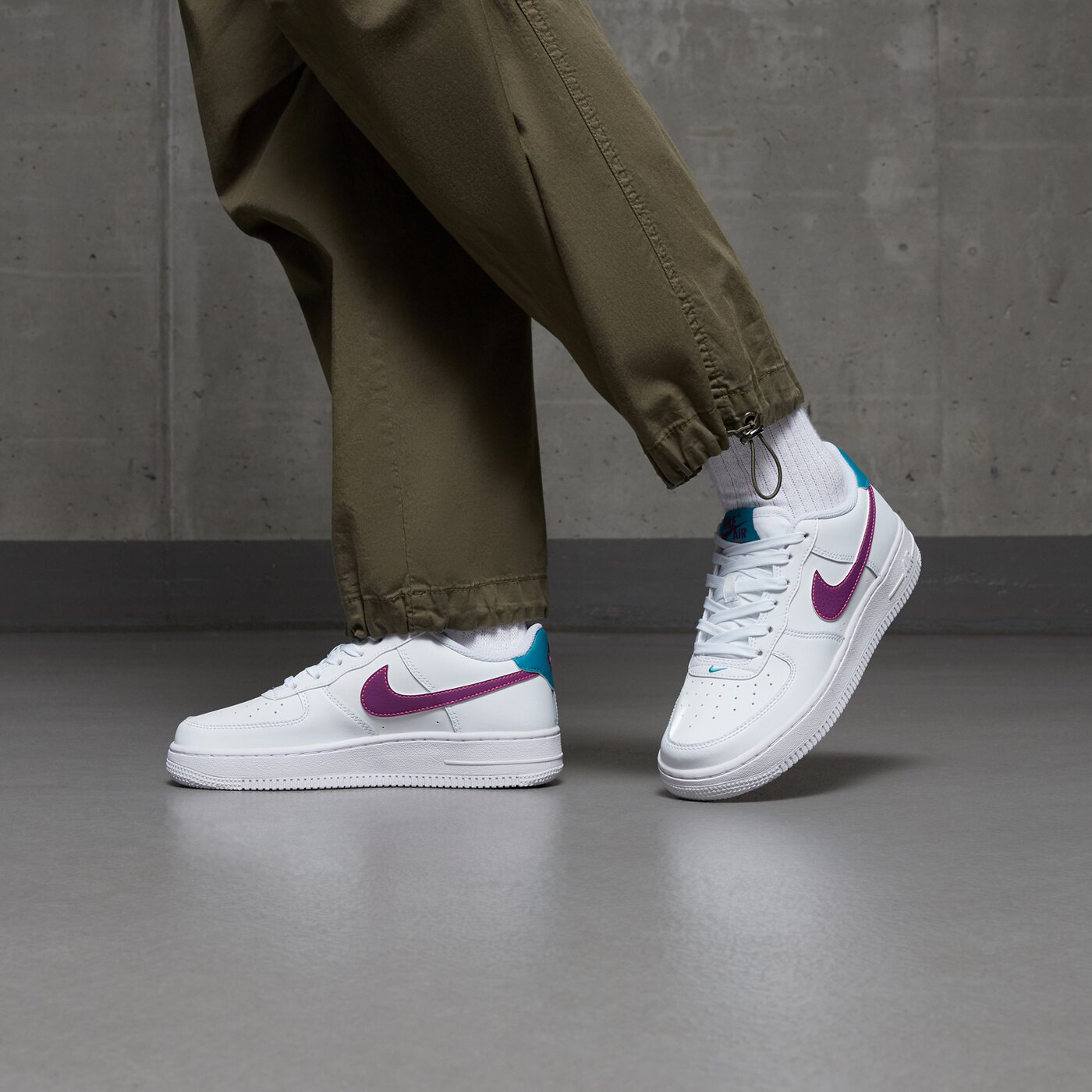 NIKE AIR FORCE 1 LV8 FV5948-108 | farba BIELA | Módne Tenisky. Deti ...
