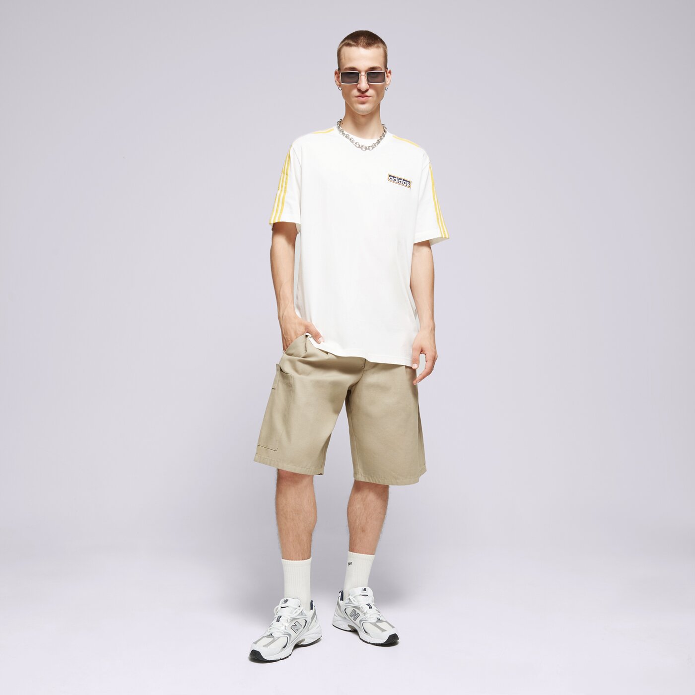 ADIDAS TRIČKO ADIBREAK TEE IU2360 | farba BIELA | Módne Tričká. Muži ...