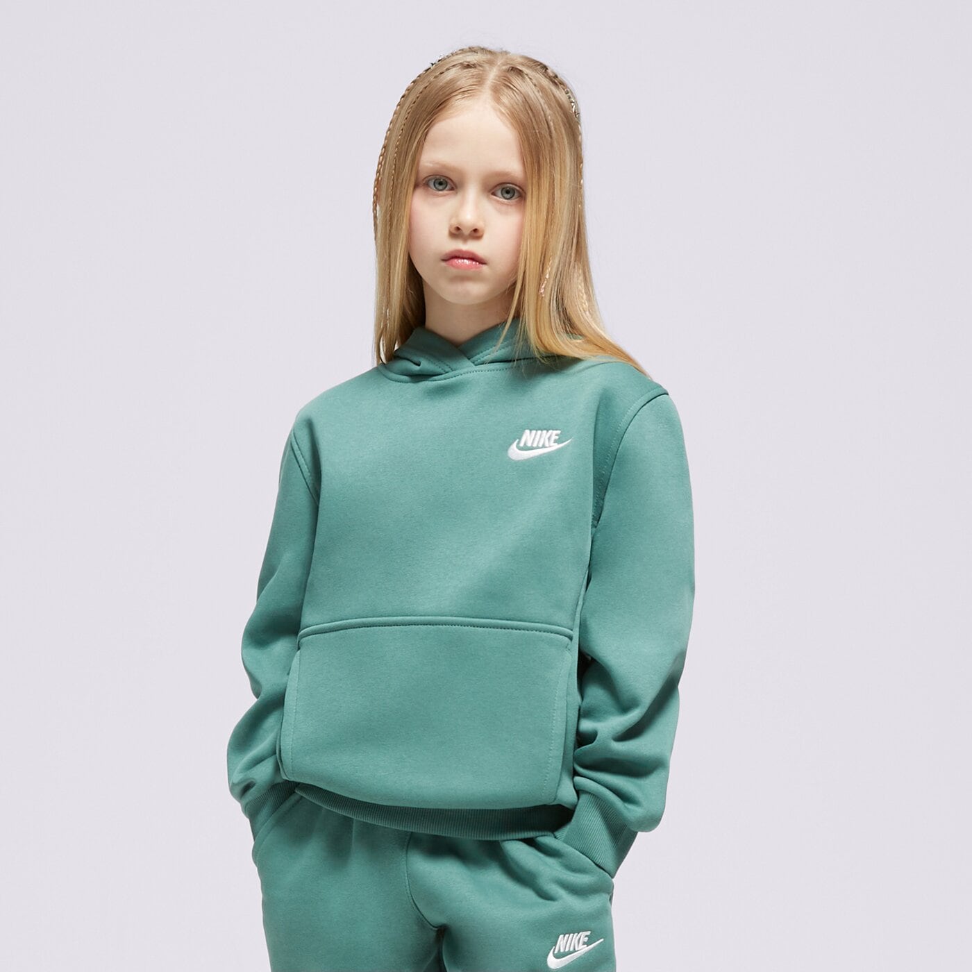 NIKE MIKINA S KAPUCŇOU SPORTSWEAR CLUB FLEECE BOY FD3000-361 | farba ...