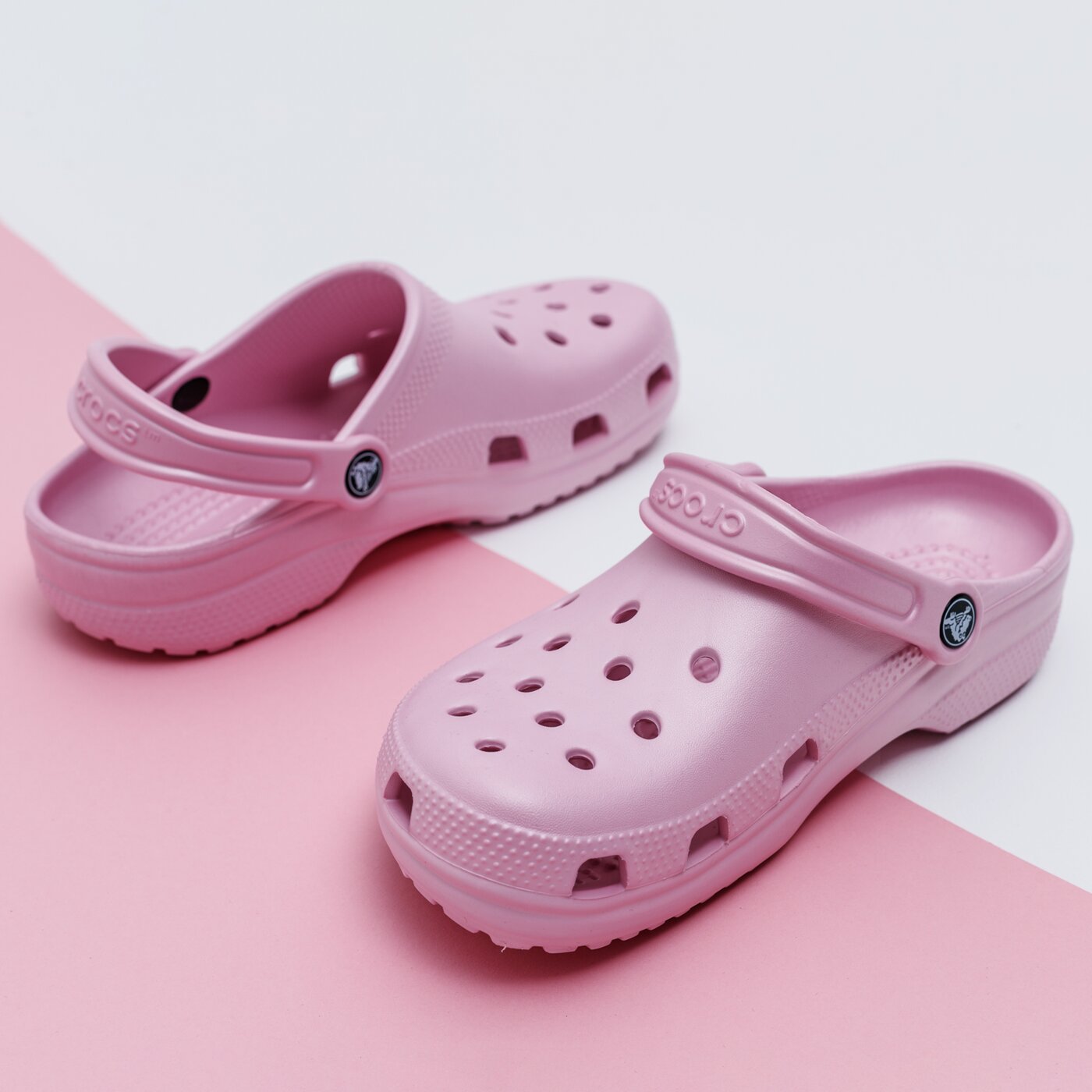 CROCS CLASSIC 10001-6GD | farba RUŽOVÁ | Módne Sandále. Ženy Obuv eshop ...