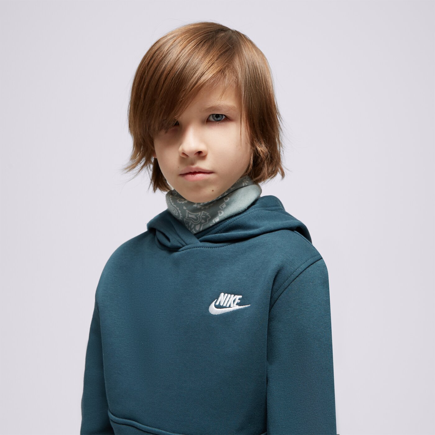 NIKE MIKINA S KAPUCŇOU K NSW CLUB FLC HDY LBR BOY FD3000-328 | farba ...