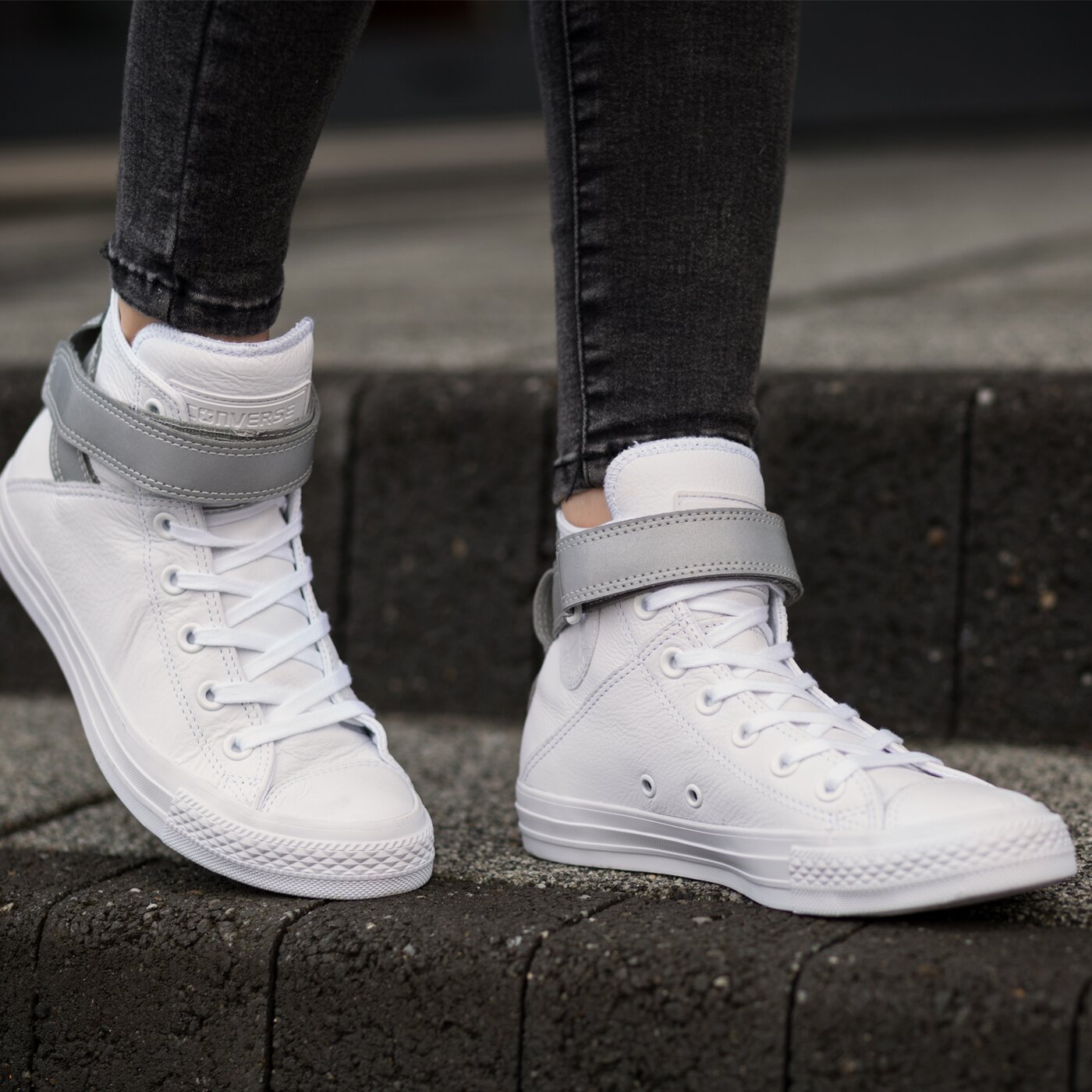 CONVERSE CHUCK TAYLOR BREA 553423C | farba BIELA | Módne Tenisky. Ženy ...