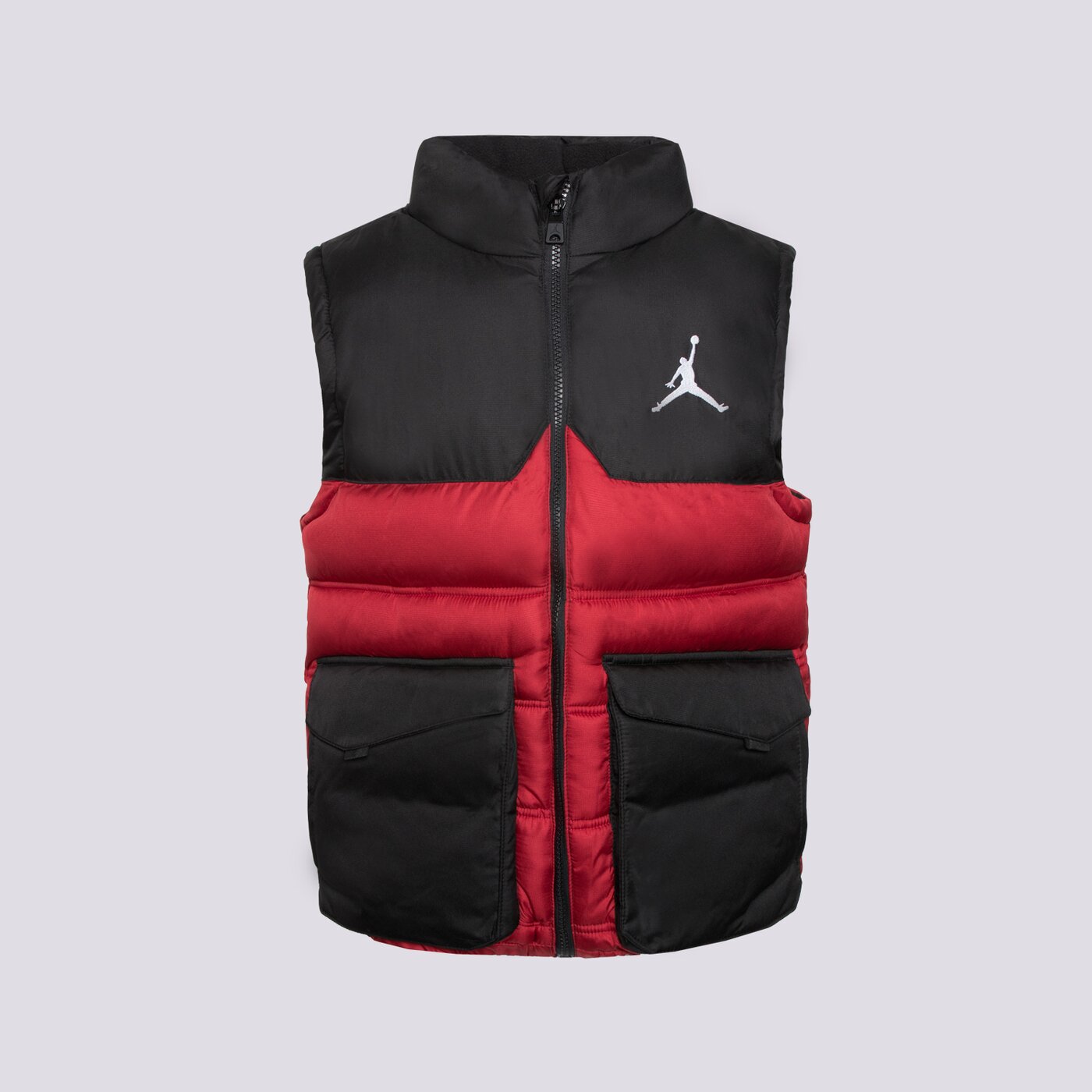 JORDAN VESTA JDB PUFFER FILLED VEST BOY 95D532-R78 | farba ČERVENÁ ...