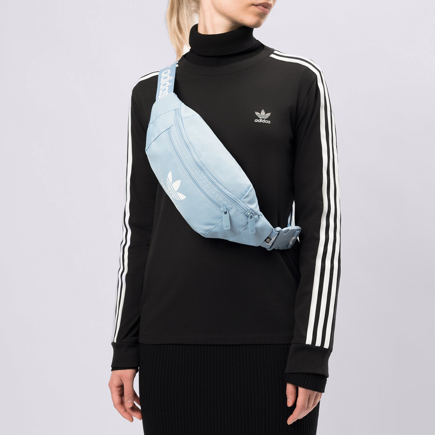 ADIDAS TAŠKA AC WAISTBAG IC8623 | farba Modrá | Módne Ľadvinky. Ženy ...