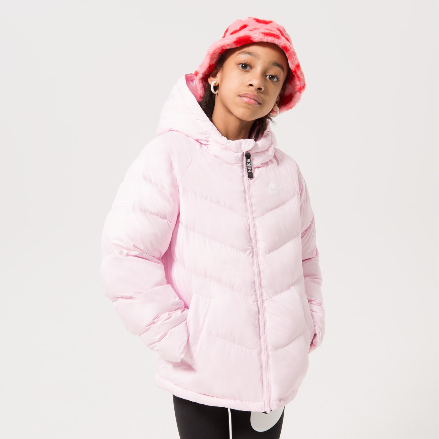 NIKE BUNDA ZIMNÁ K NSW SYNFL HD JKT GIRL DX1264-663 | farba RUŽOVÁ ...