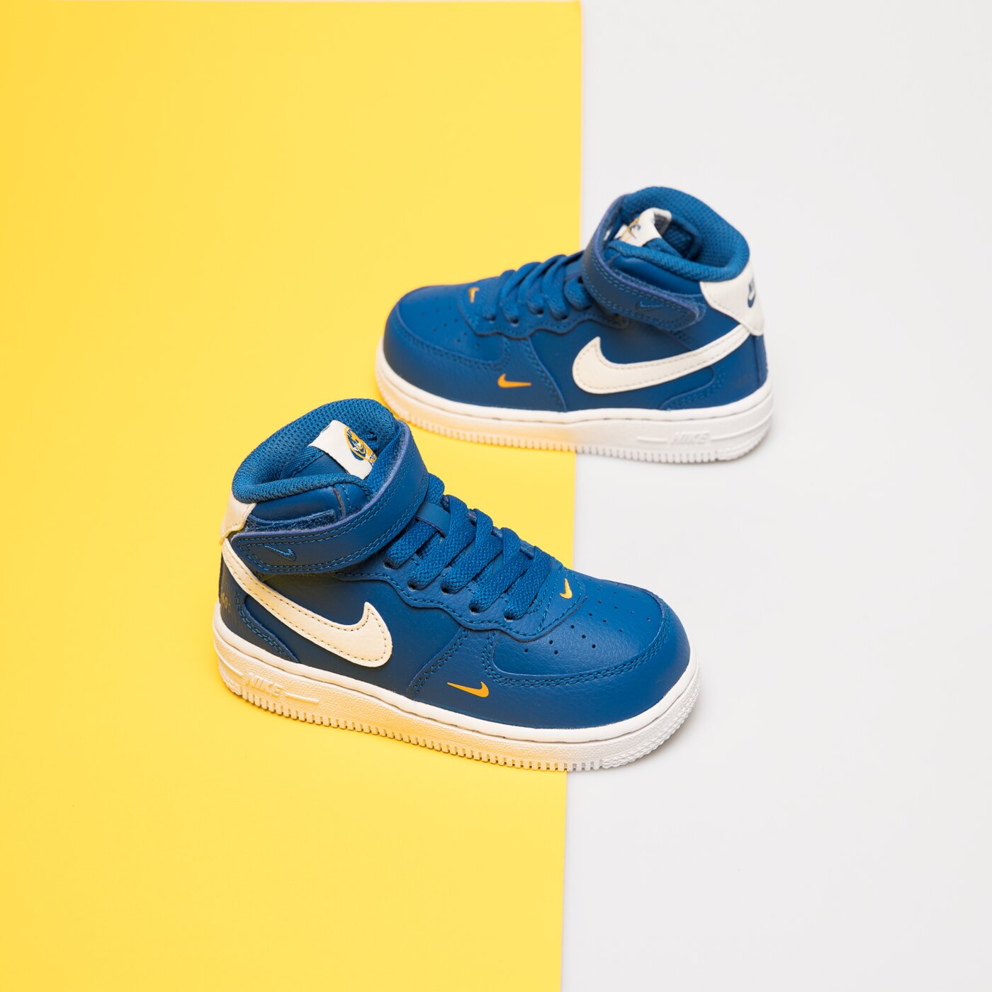 NIKE AIR FORCE 1 MID ENTRY SE (TD) FJ2894-400 | farba Modrá | Módne ...