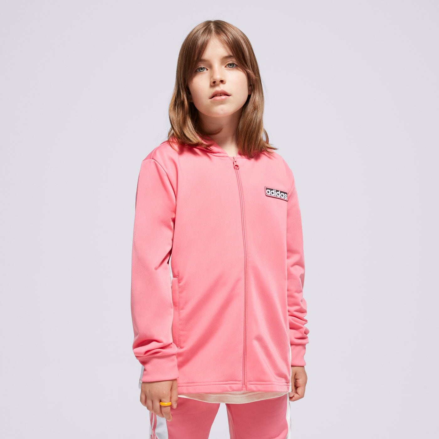 ADIDAS MIKINA S KAPUCŇOU FZ HOODIE GIRL IN2115 | farba RUŽOVÁ | Módne ...