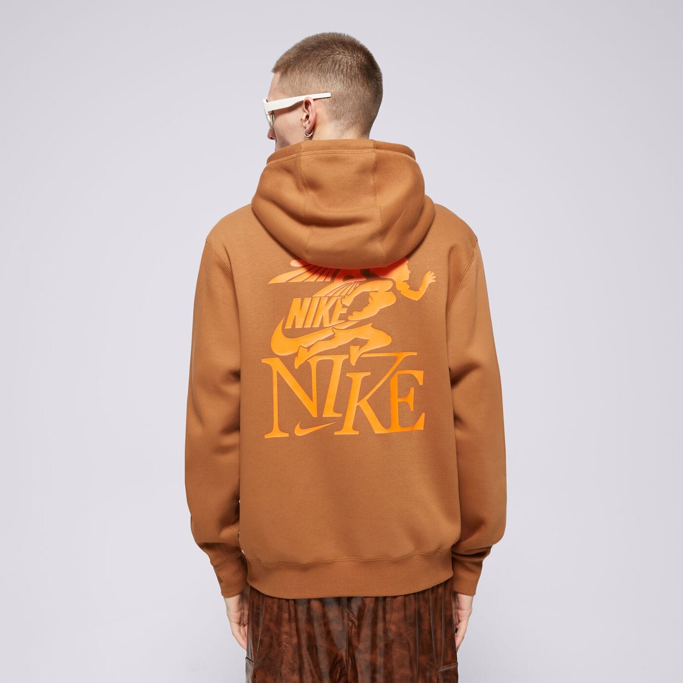 NIKE MIKINA S KAPUCŇOU M NK CLUB BB PO HOODIE NVLTY FZ0903-281 | farba ...
