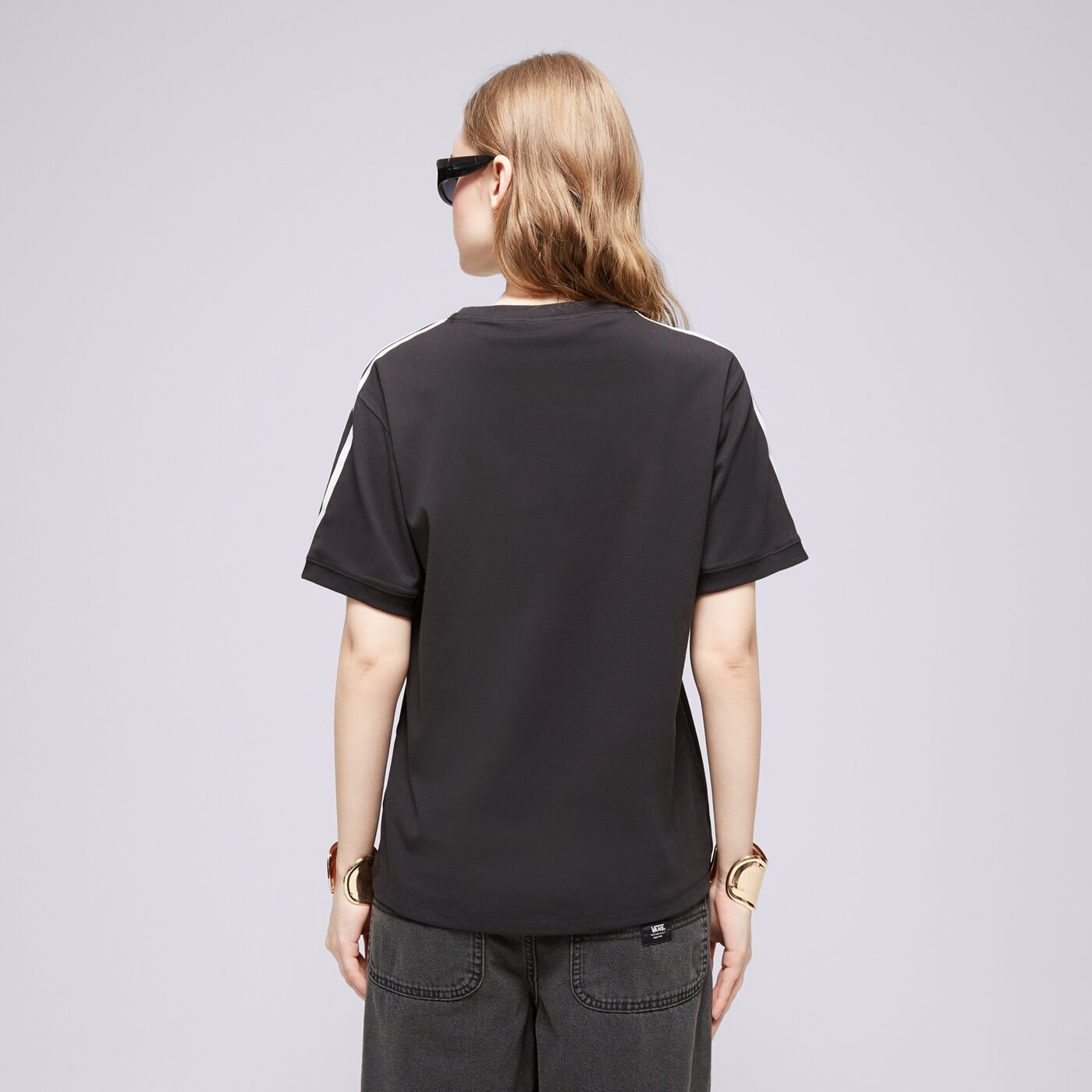 ADIDAS TRIČKO 3 STRIPE TEE IU2420 | farba čierna | Módne Tričká. Ženy ...