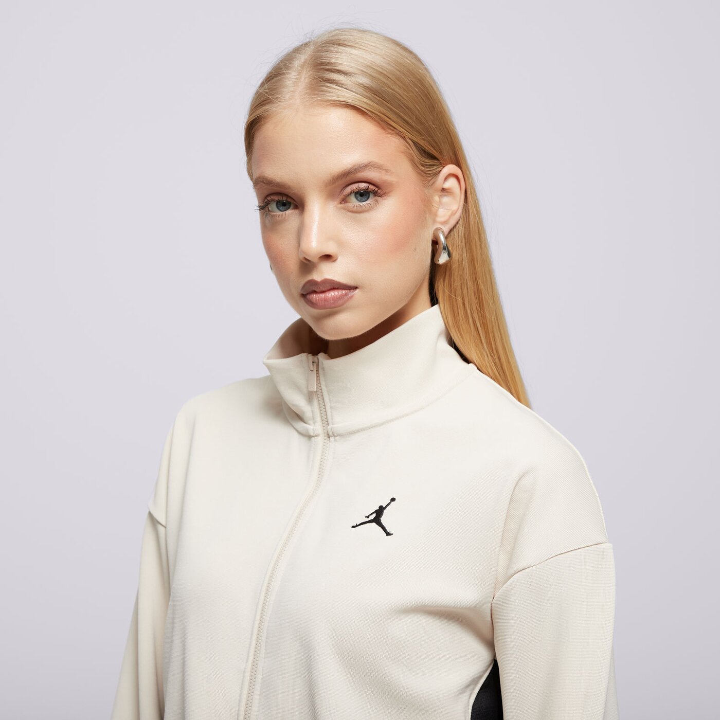 JORDAN BUNDA W J KNIT JACKET CORE FV7104-203 | farba BÉŽOVÁ | Módne ...