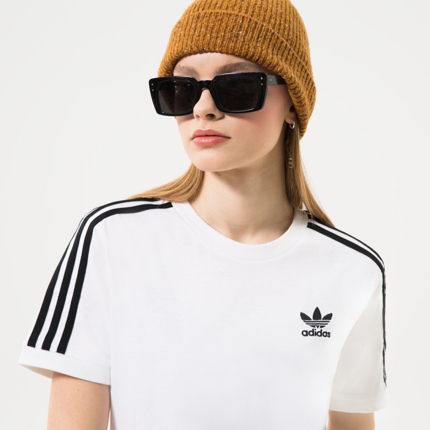 ADIDAS 3 STRIPES CALIFORNIA TRIČKO GN2913 | farba BIELA | Módne Tričká ...