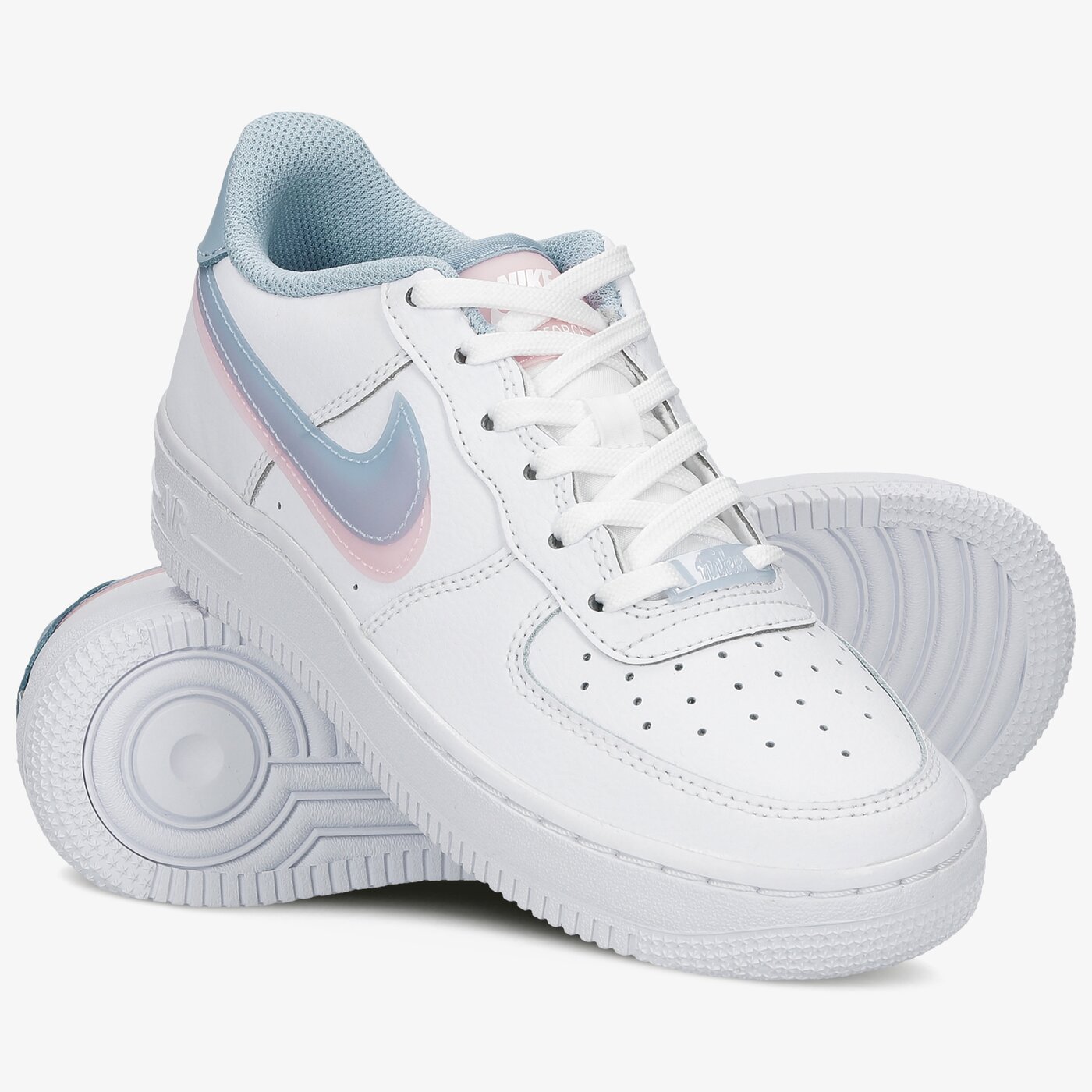 NIKE AIR FORCE 1 LV8 CW1574-100 | farba BIELA | Módne Tenisky. Deti ...
