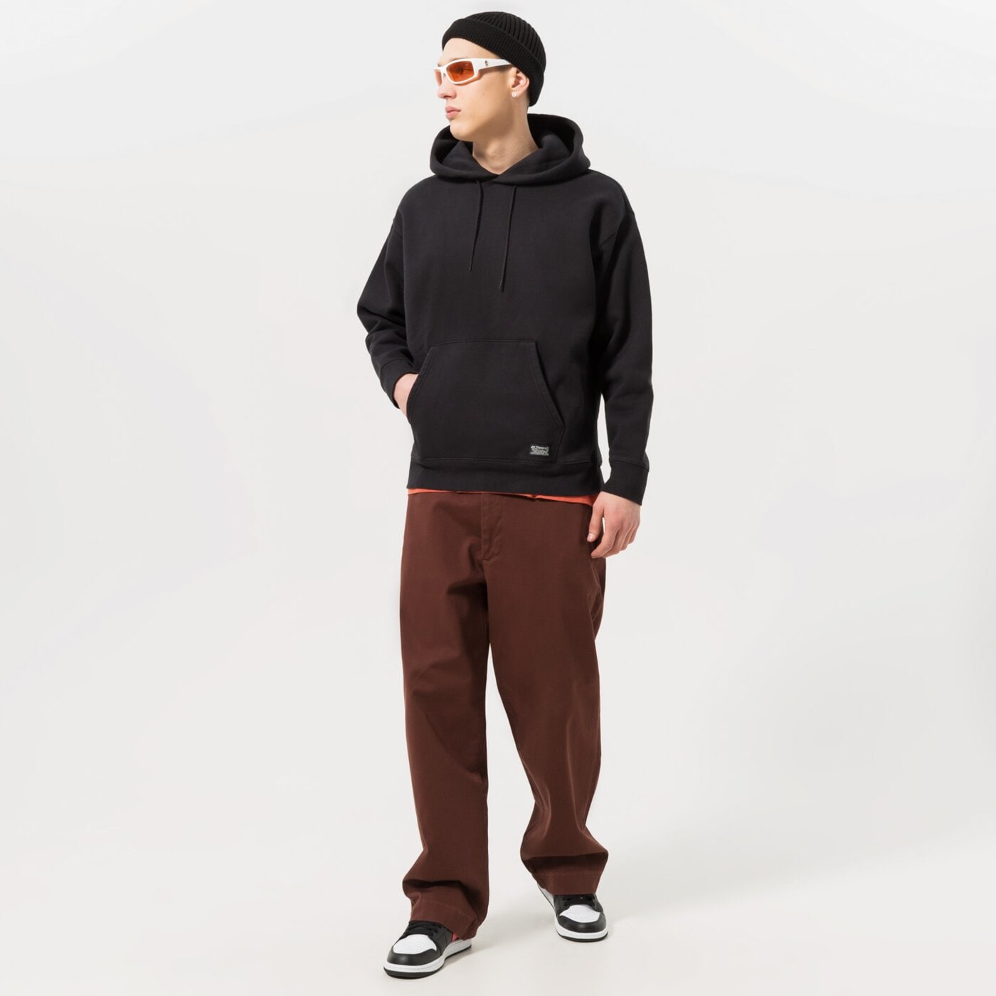 LEVI'S MIKINA S KAPUCŇOU SKATE HOODED SWEATSHIRT A10080000 | farba ...