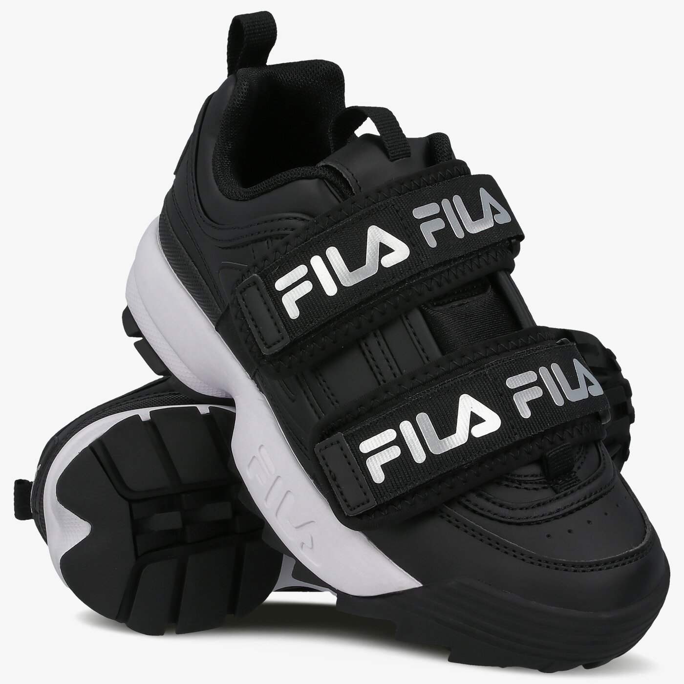 FILA DISRUPTOR STRAPS WMN 101085911X | farba čierna | Módne Tenisky ...