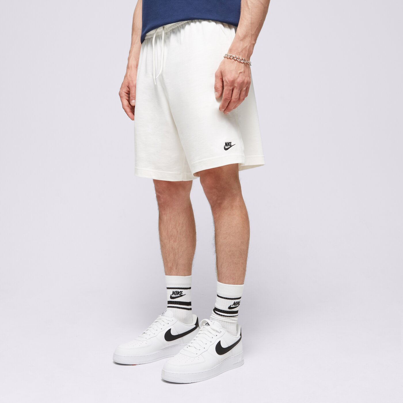 NIKE ŠORTKY M NK CLUB KNIT SHORT FQ4359-133 | farba BIELA | Módne ...