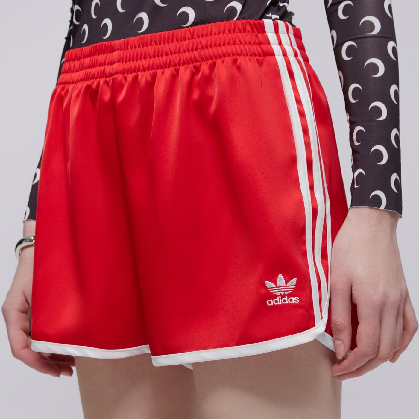 ADIDAS ŠORTKY 3S SPRINTER JD3120 | farba ČERVENÁ | Módne Šortky. Ženy ...