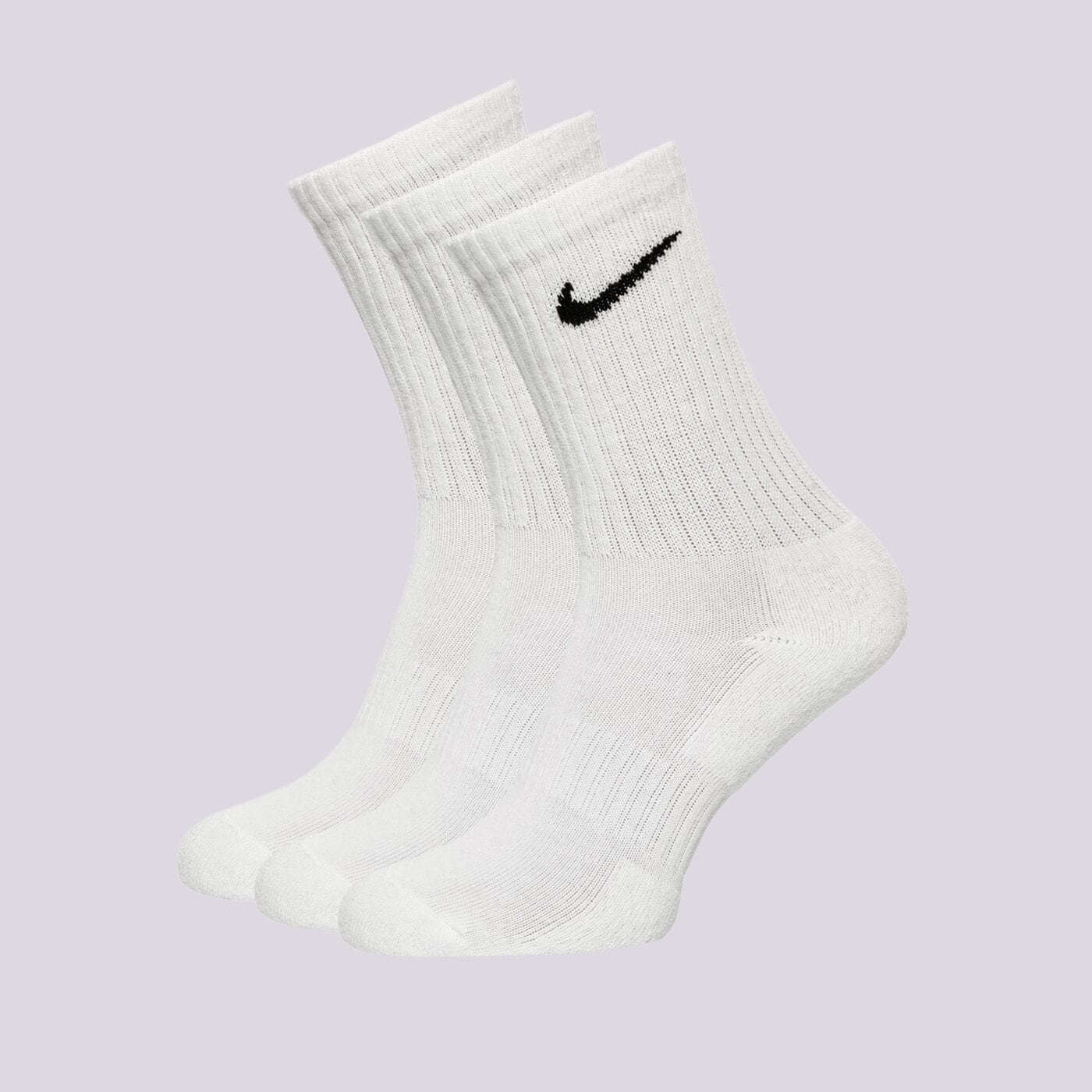 NIKE 3-PACK CUSHIONED CREW SOCKS SX7664-100 | farba BIELA | Módne ...