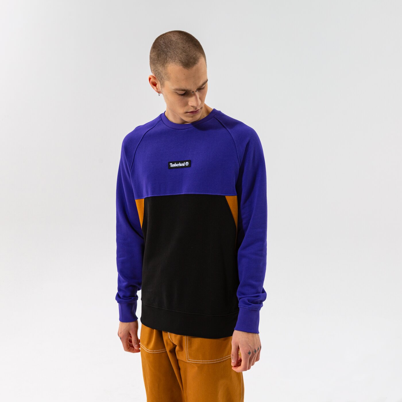TIMBERLAND MIKINA YC CUT & SEW CREW TB0A22KFCD31 | farba FIALOVÁ ...