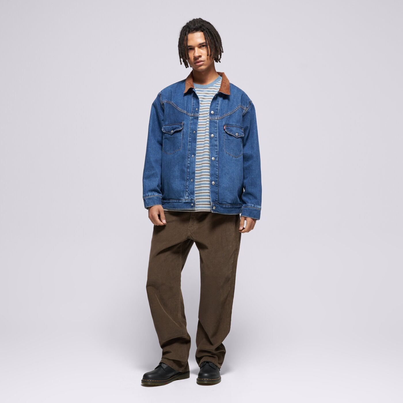 LEVI'S KOŠEĽA WESTERN INSPIRED TRUCK DARK INDIGO - WORN IN 002WN-0000 ...