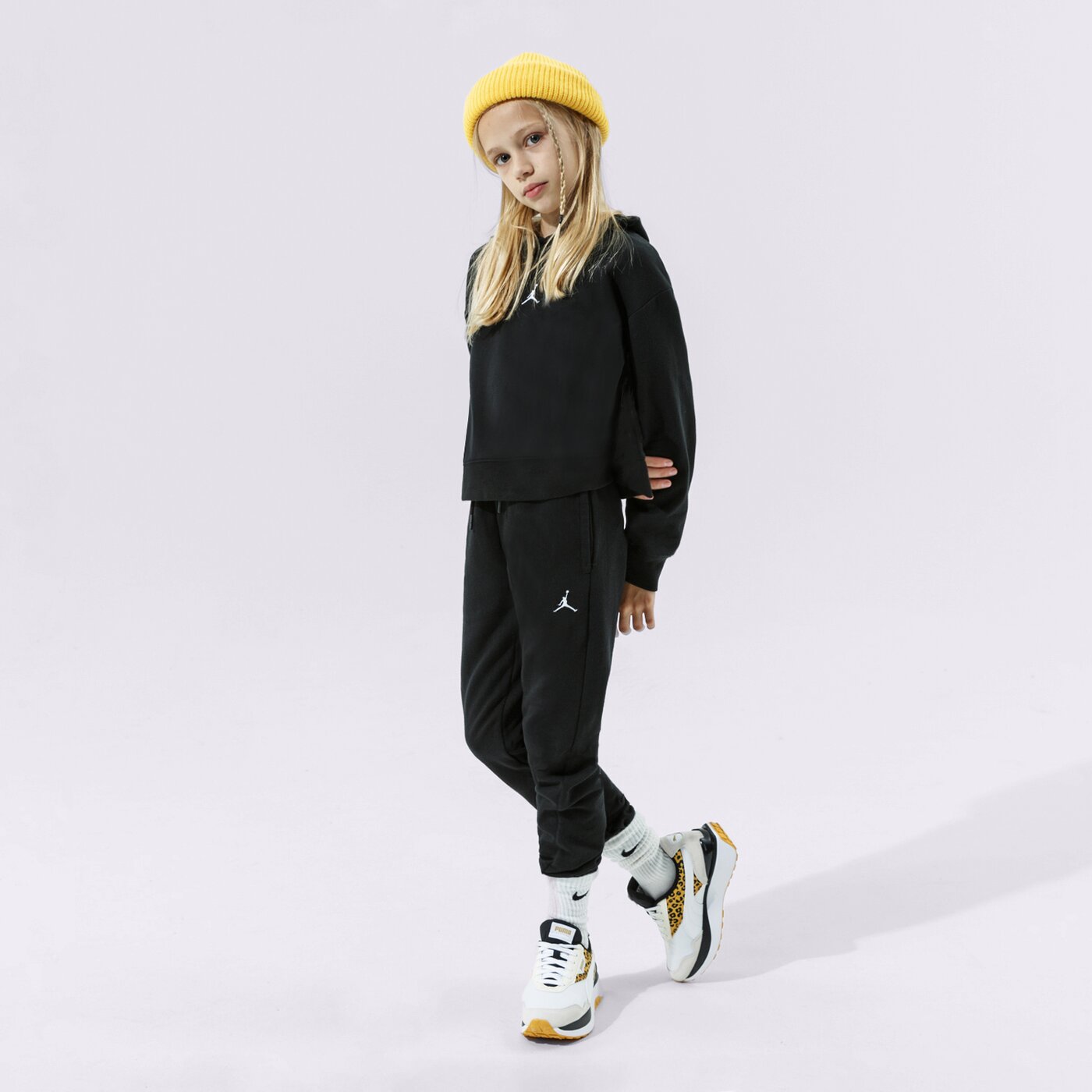 JORDAN MIKINA S KAPUCŇOU ESSENTIALS BOXY PO G GIRL 45A858-023 | farba ...