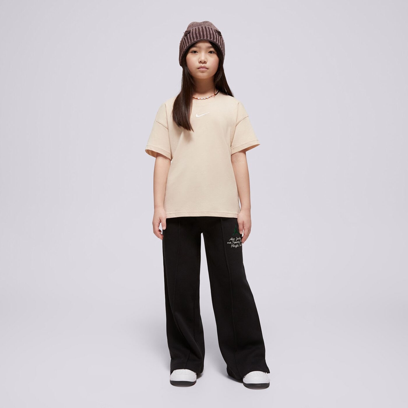 NIKE TRIČKO G NSW TEE BOY ESSNTL LBR GIRL FZ5539-126 | farba BÉŽOVÁ ...
