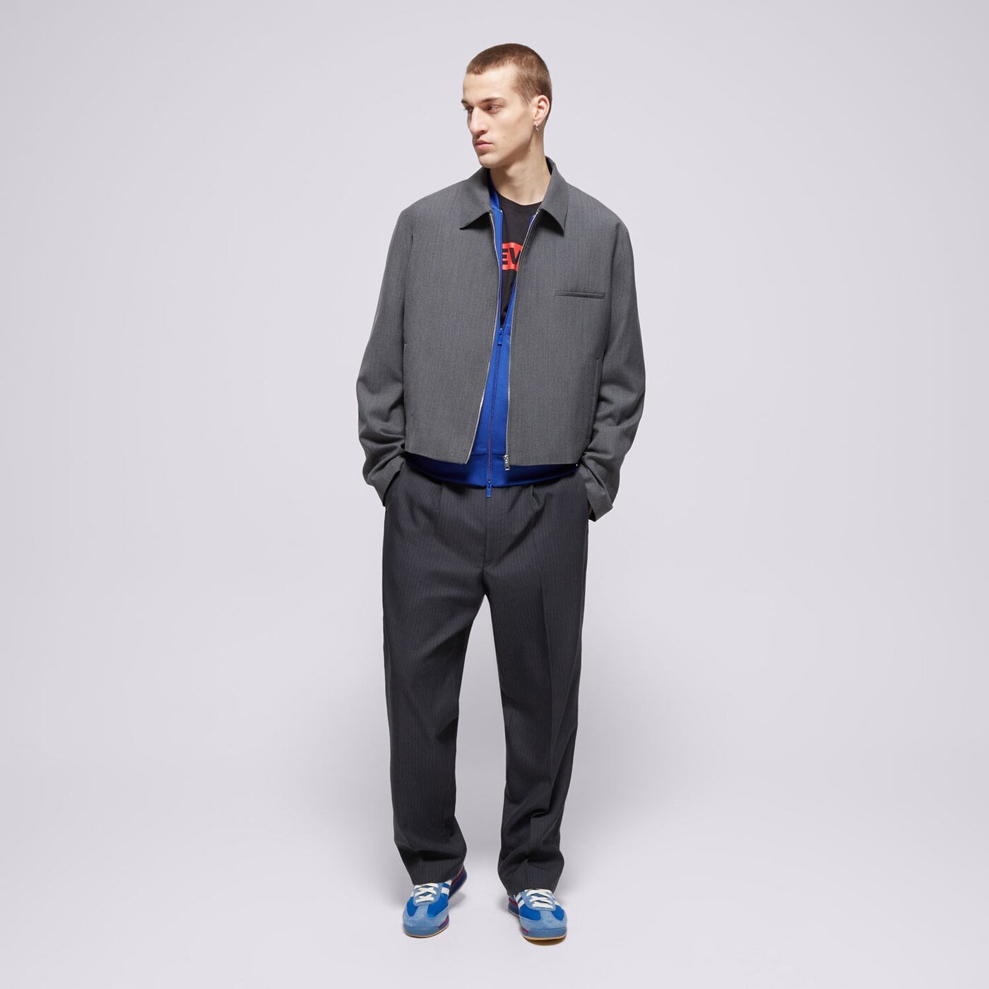 ADIDAS MIKINA SST TT IY9850 | farba Modrá | Módne Mikiny. Muži ...