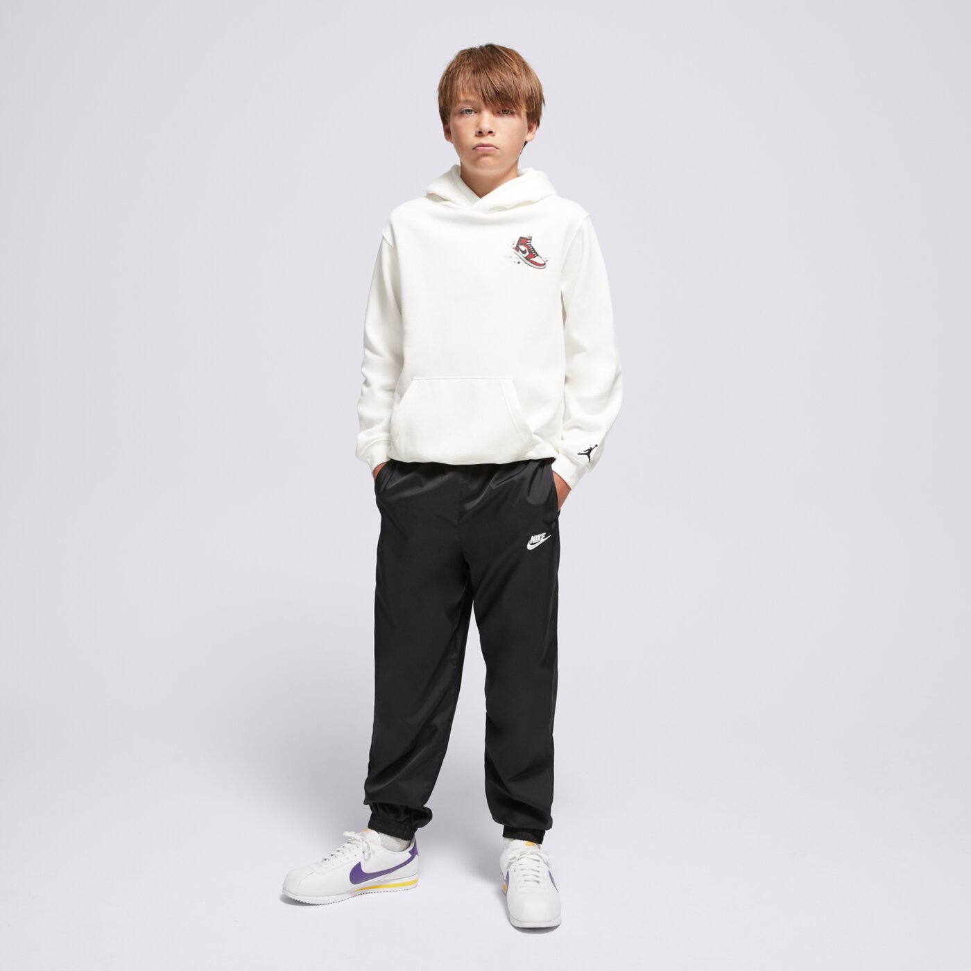 JORDAN MIKINA S KAPUCŇOU JDN LANDED HD OFF WHITE B 95F281-782 | farba ...