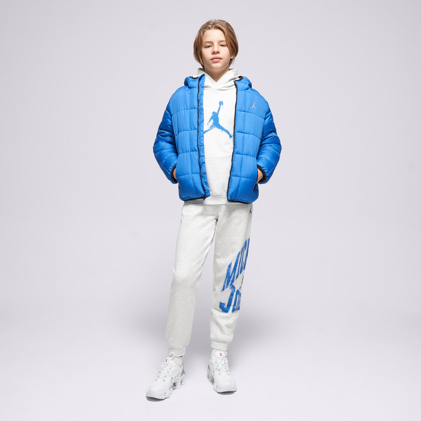 JORDAN BUNDA JDN ESSENTIAL MDWT PUFFER BOY 95F009-BB7 | farba Modrá ...