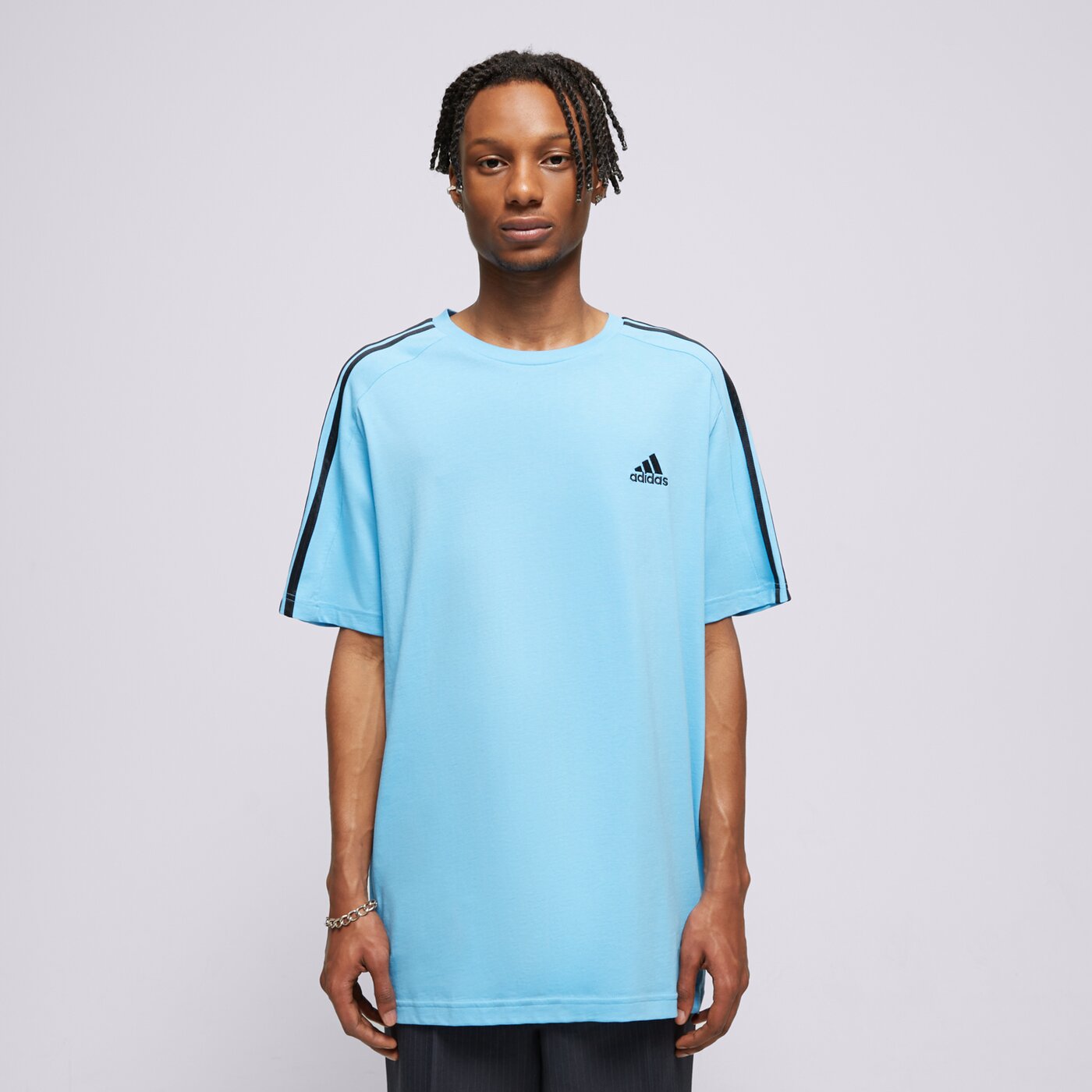 ADIDAS TRIČKO M 3S SJ T IS1338 | farba Modrá | Módne Tričká. Muži ...