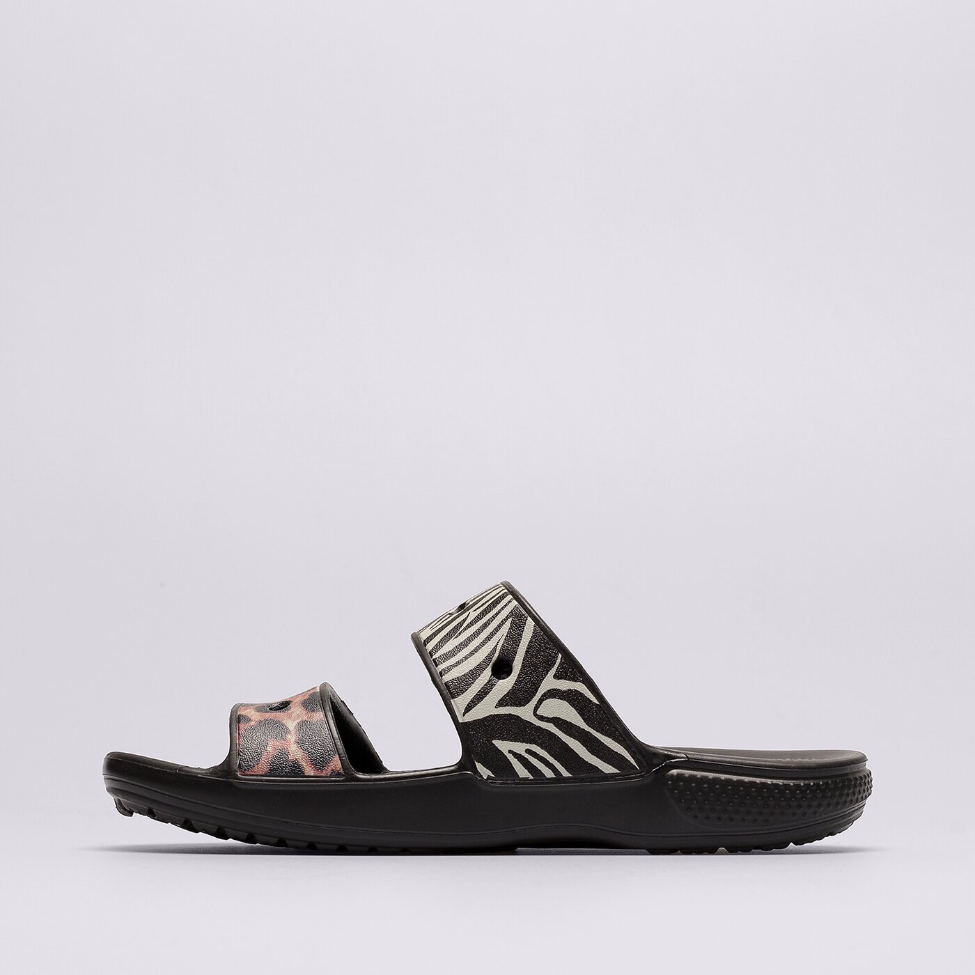 CROCS ANIMAL REMIX 207847-0C4 | farba čierna | Módne Sandále. Ženy Obuv ...