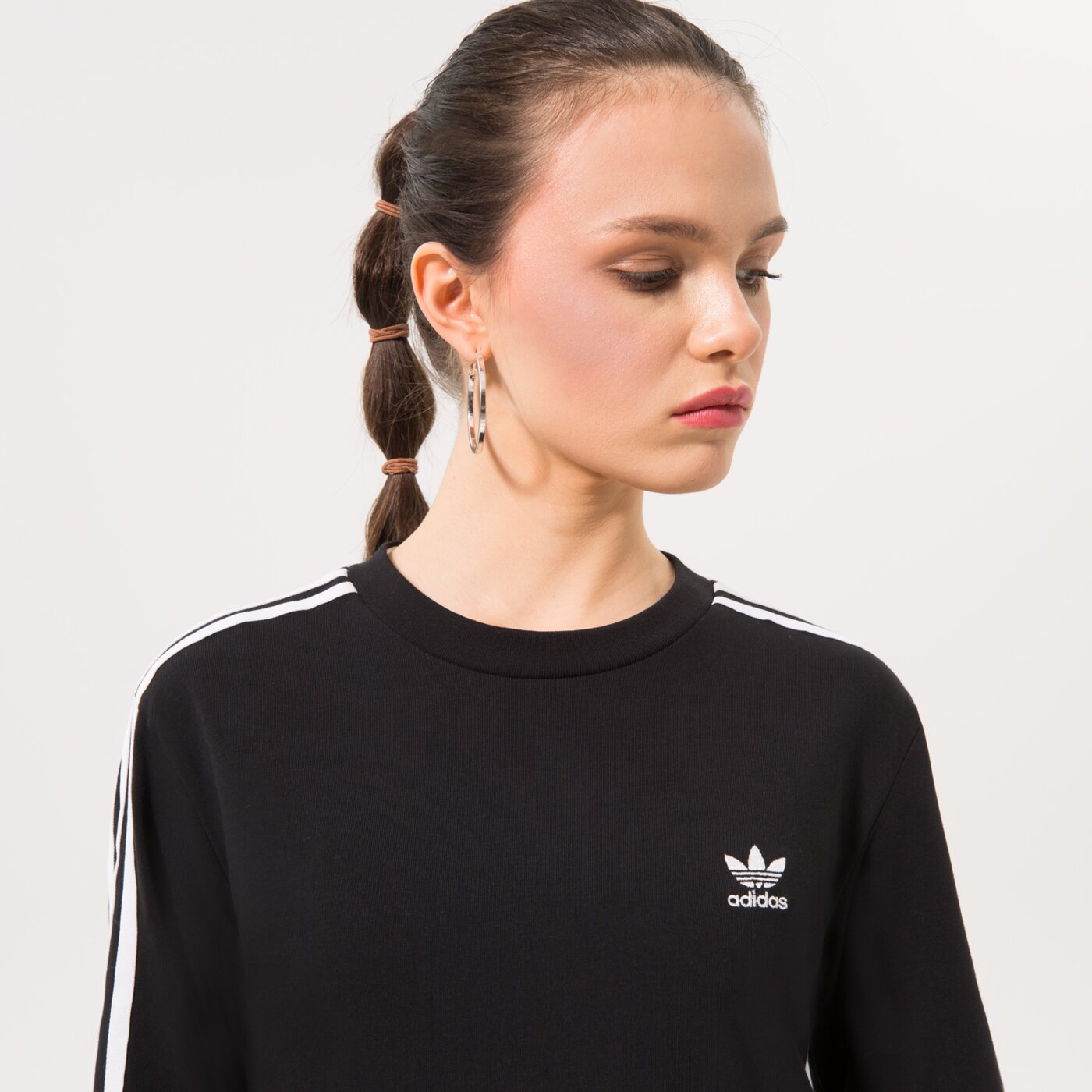 ADIDAS TRIČKO 3STR LONGSLEEVE GN2911 | farba čierna | Módne Tričká ...