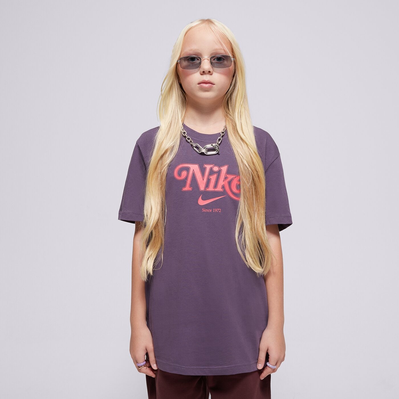 NIKE TRIČKO G NSW TREND BF TEE GIRL HM0528-573 | farba TMAVOMODRÁ ...