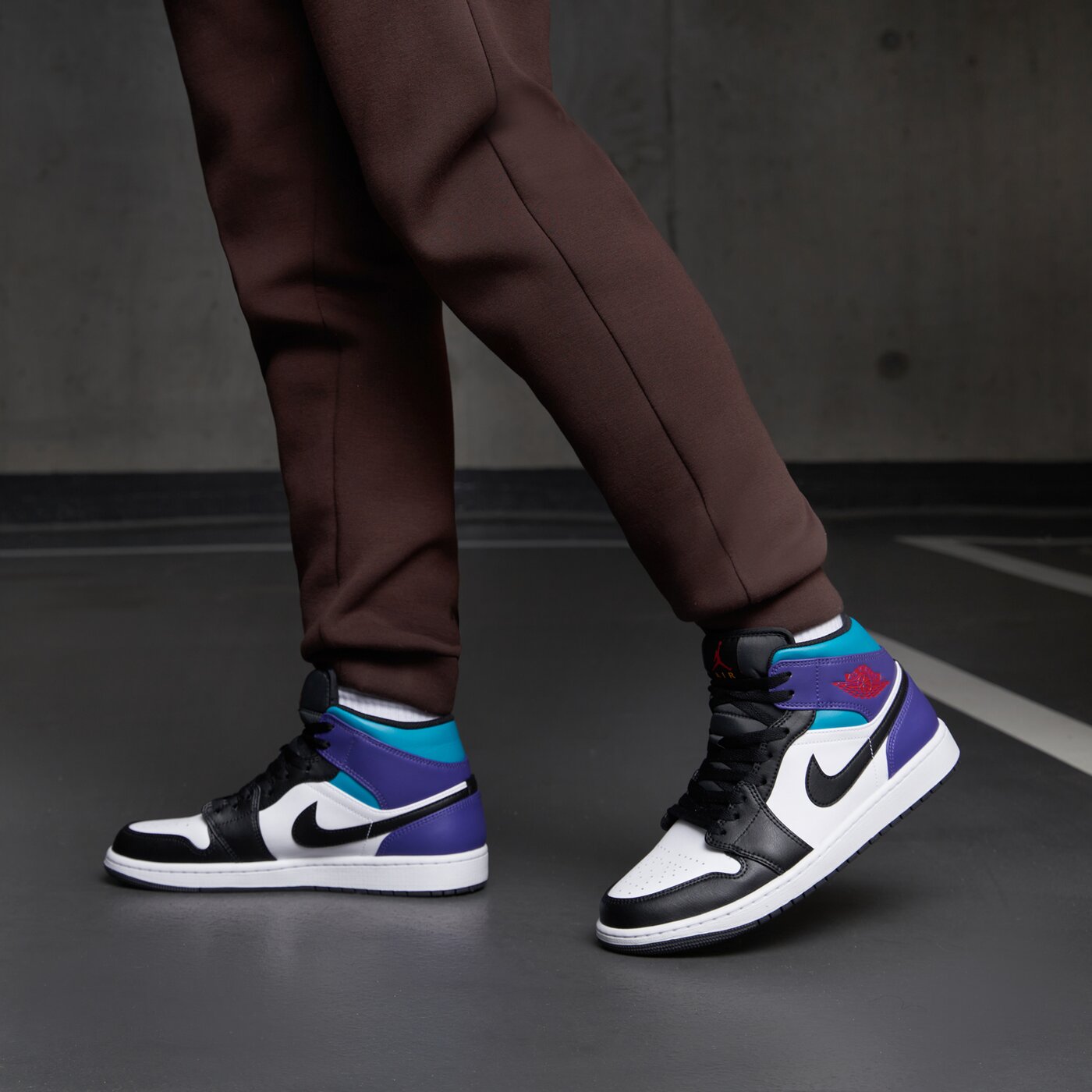 AIR JORDAN 1 MID DQ8426-154 | farba BIELA | Módne Tenisky. Muži Obuv ...