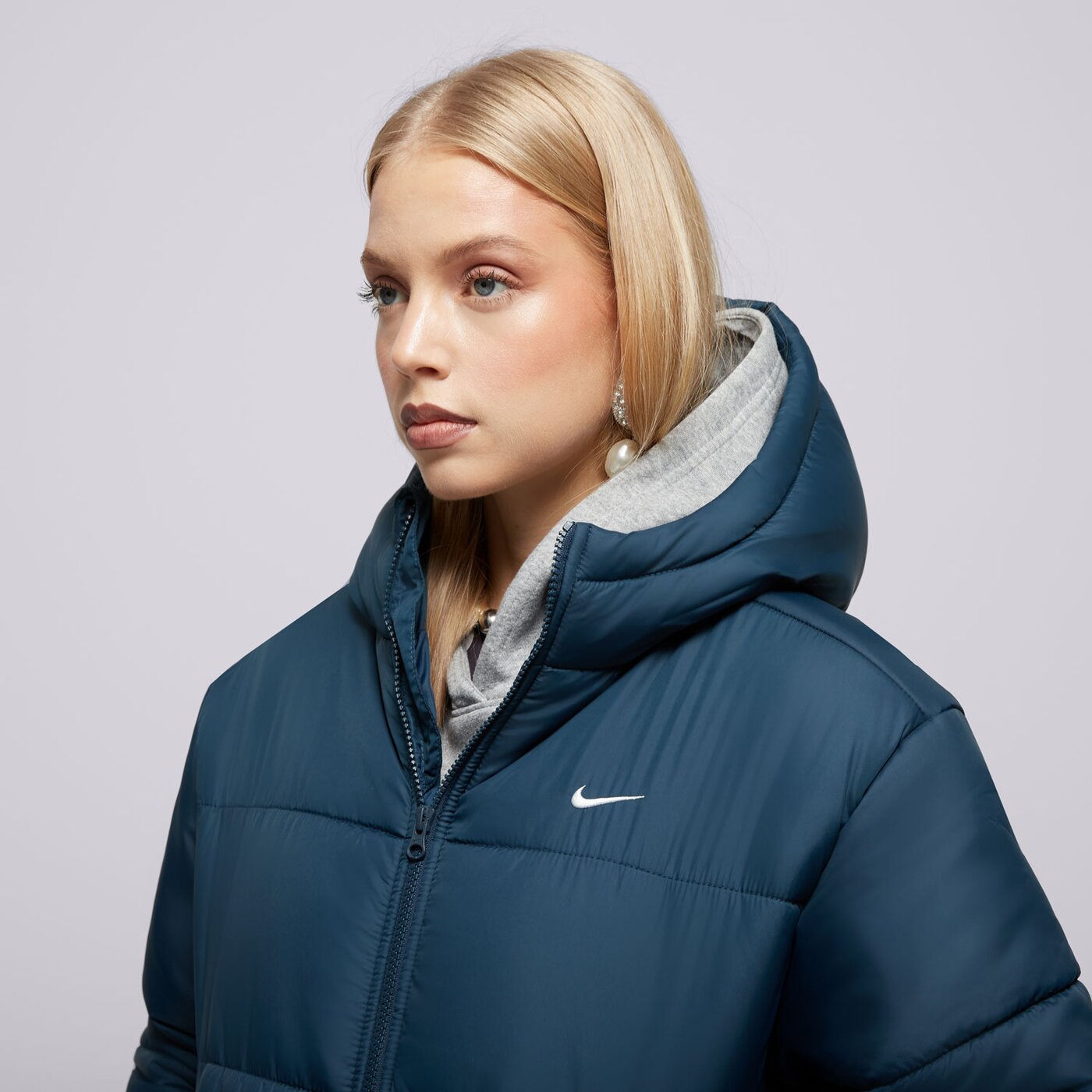 NIKE KABÁT W NSW TF SNFL NK CLSC PRKA FZ5903-478 | farba Modrá | Módne ...