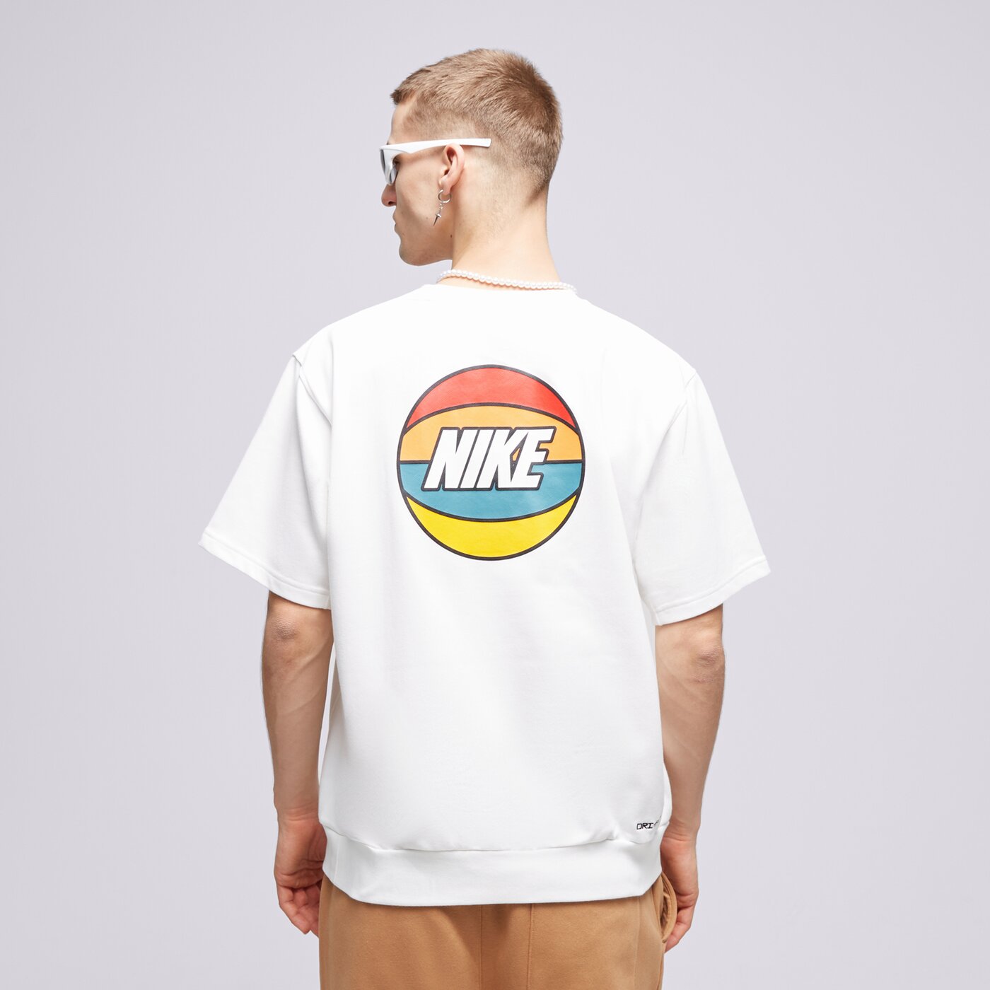NIKE TRIČKO M NK DF STD ISS SS CREW SSNL NBA DX0327-100 | farba BIELA ...