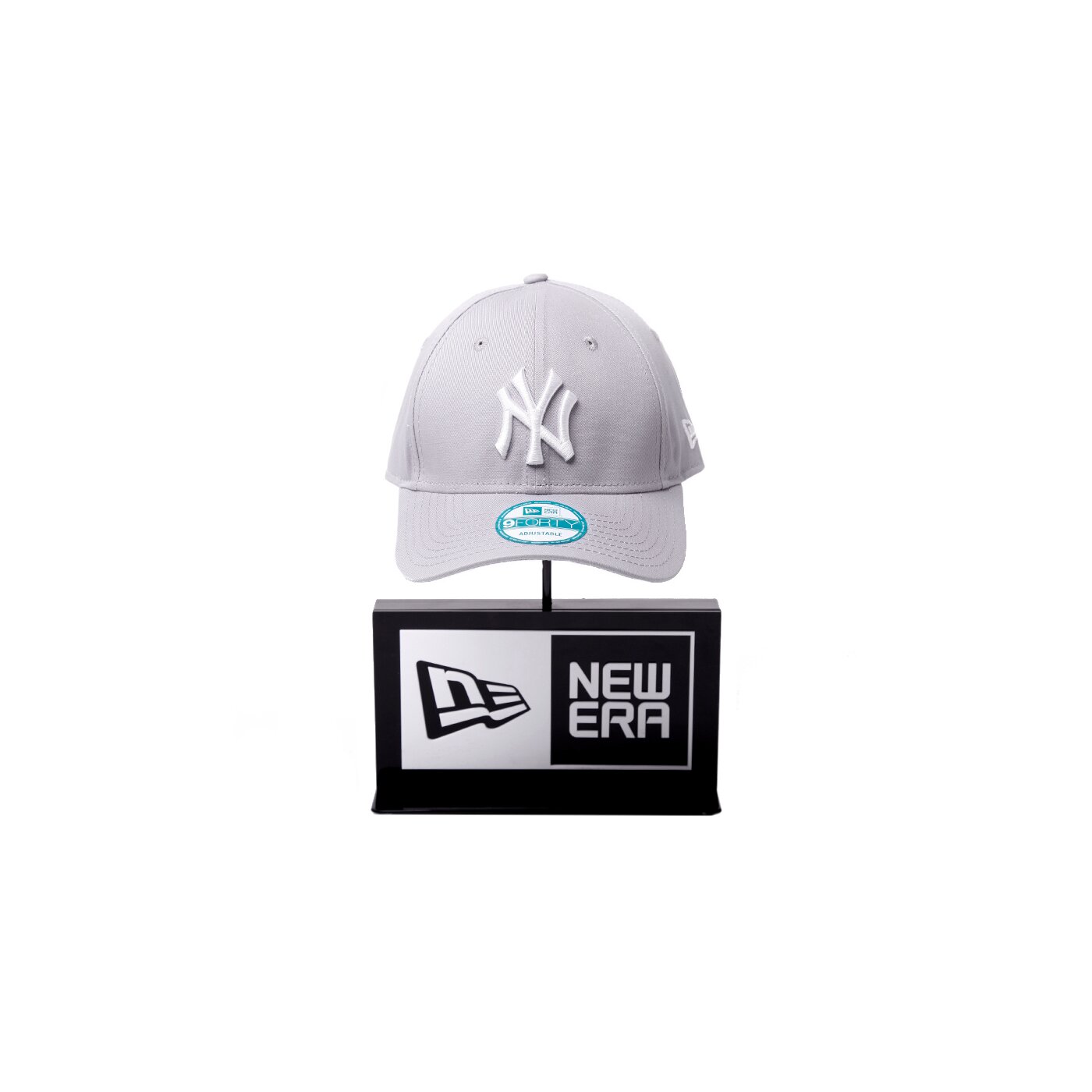 NEW ERA MLB 9FORTY NEW YORK YANKEES CAP GRAY/WHITE 10531940 | farba ...