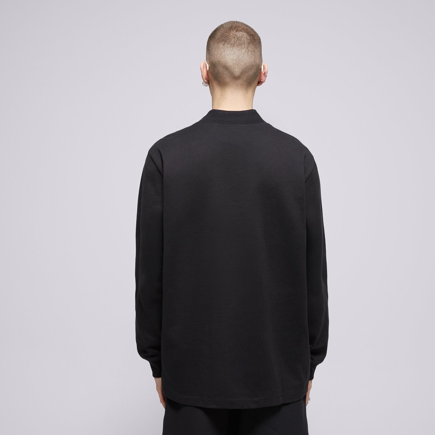 ADIDAS MIKINA LS MOCK NECK Q1 JD5401 | farba čierna | Módne Mikiny ...