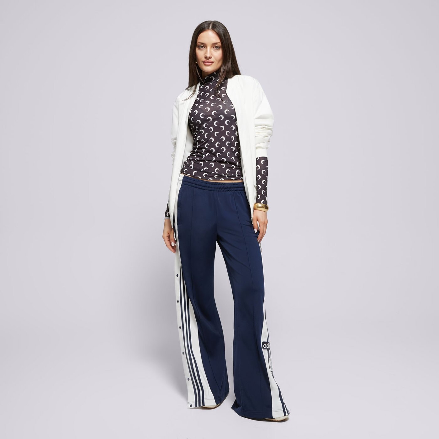 ADIDAS NOHAVICE ADIBREAK PANT JD0853 | farba TMAVOMODRÁ | Módne ...