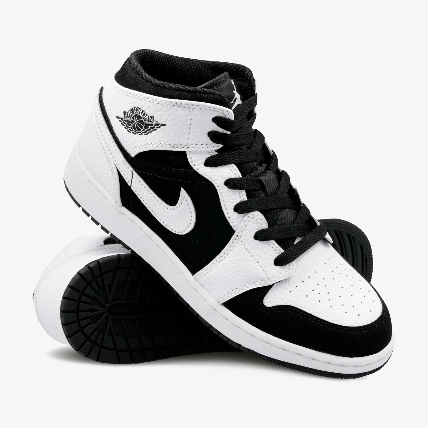 AIR JORDAN 1 MID (GS) 554725-113 | farba BIELA | Módne Tenisky. Deti ...