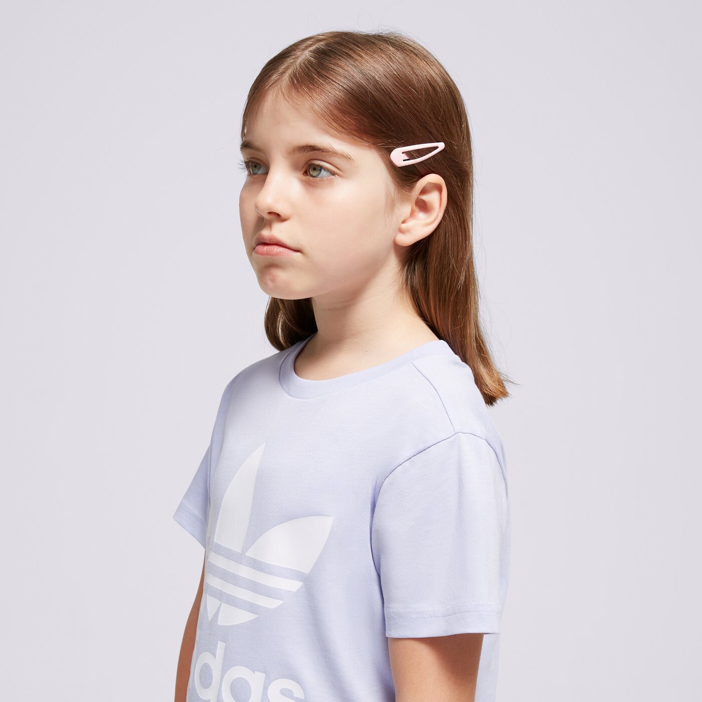 ADIDAS TRIČKO TREFOIL TEE GIRL IN8447 | farba FIALOVÁ | Módne Tričká ...