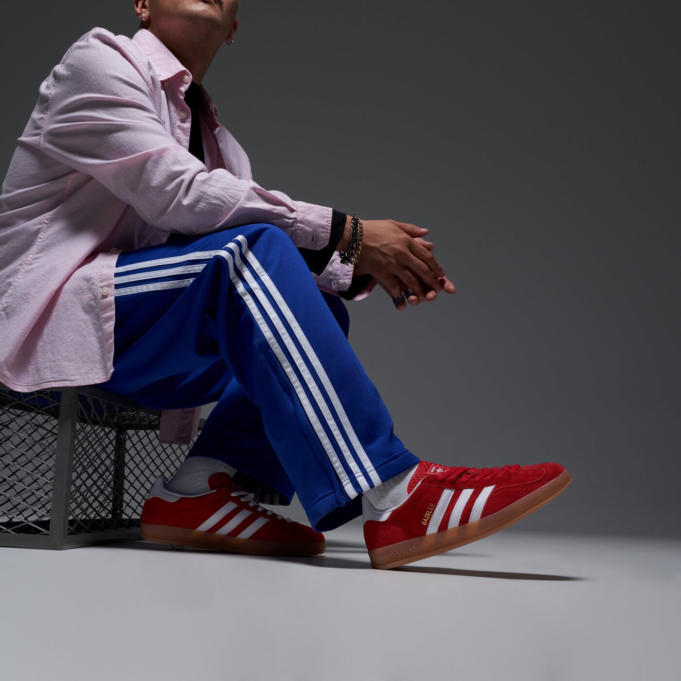 ADIDAS GAZELLE INDOOR JI2063 | farba ČERVENÁ | Módne Tenisky. Muži Obuv ...