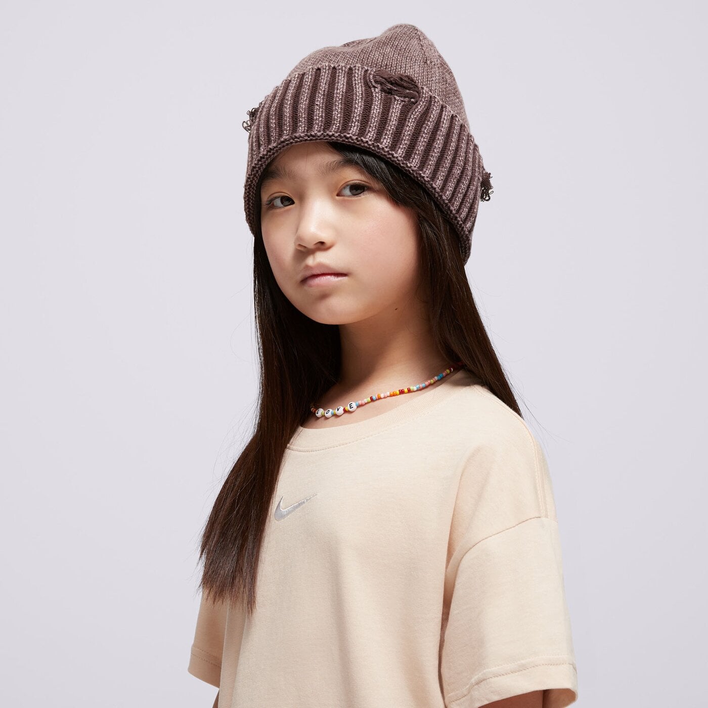 NIKE TRIČKO G NSW TEE BOY ESSNTL LBR GIRL FZ5539-126 | farba BÉŽOVÁ ...
