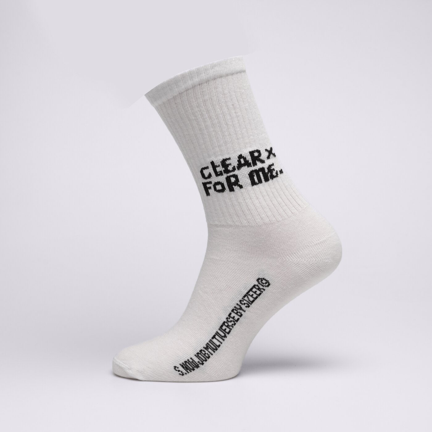 S.NOW JOB SIZEER SOCKS "CLEAR FOR ME" SI123SKD50001 | farba BIELA ...