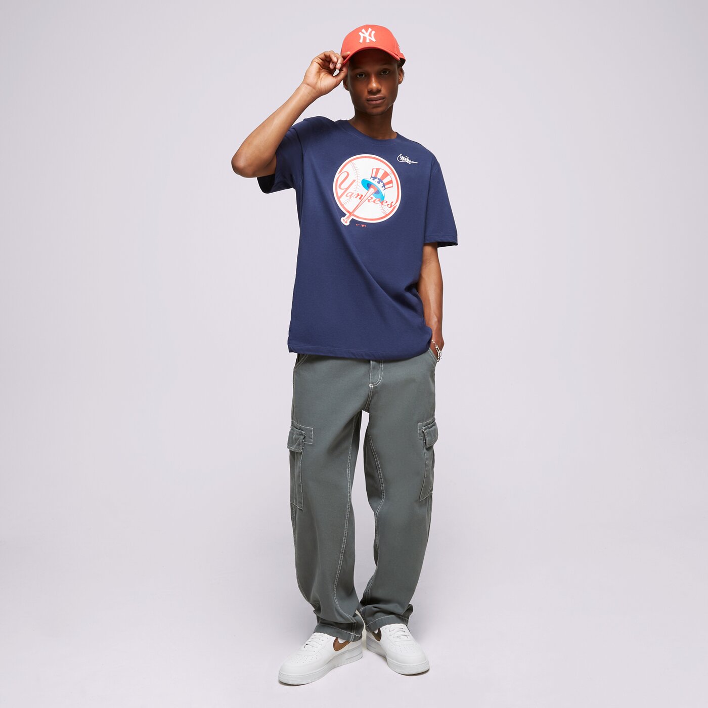 NIKE TRIČKO NEW YORK YANKEES MLB N199-44B-NYY-GDO | farba TMAVOMODRÁ ...