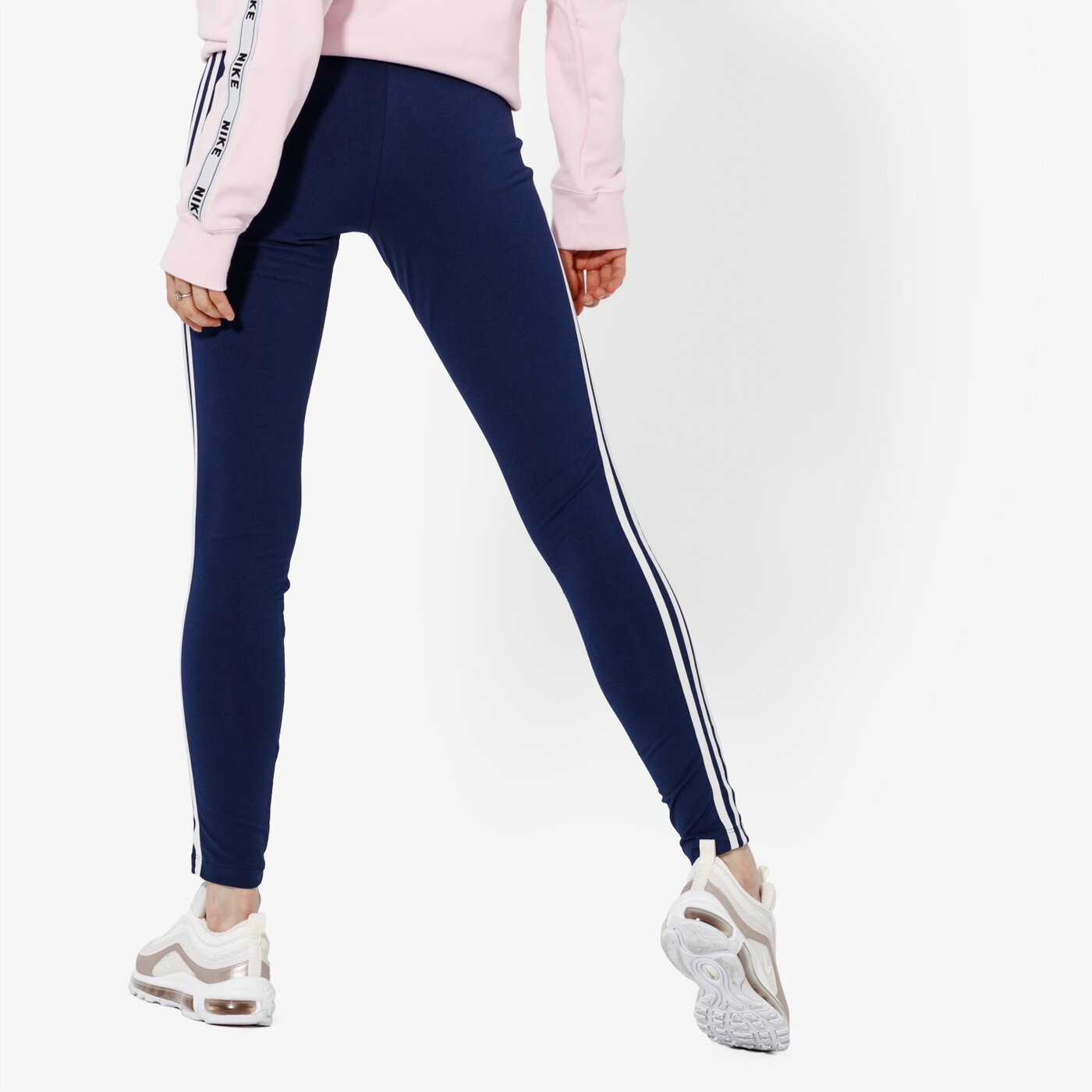 ADIDAS LEGGINGS 3 STR TIGHT ADICOLOR DV2615 | farba TMAVOMODRÁ | Módne ...