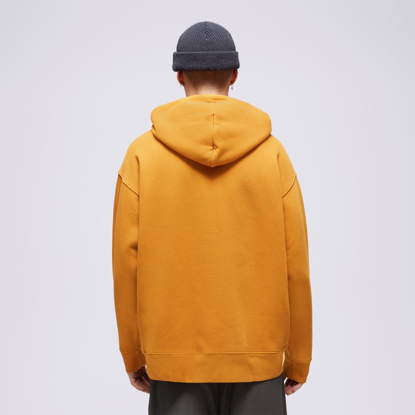 LEVI'S MIKINA S KAPUCŇOU SKATE A1008-0005 | farba ORANŽOVÁ | Módne ...