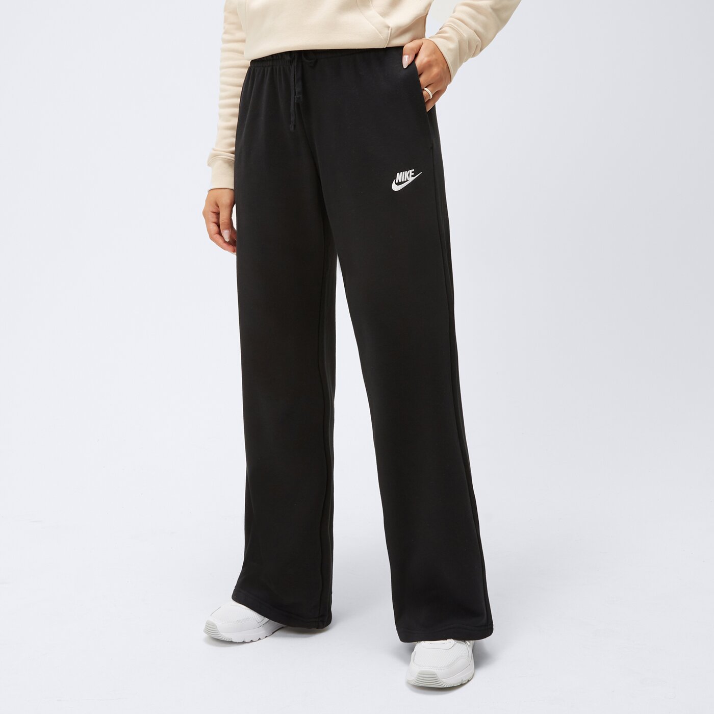 Nike Nohavice W Nsw Club Flc Mr Pant Wide Fb2727 010 Farba čierna